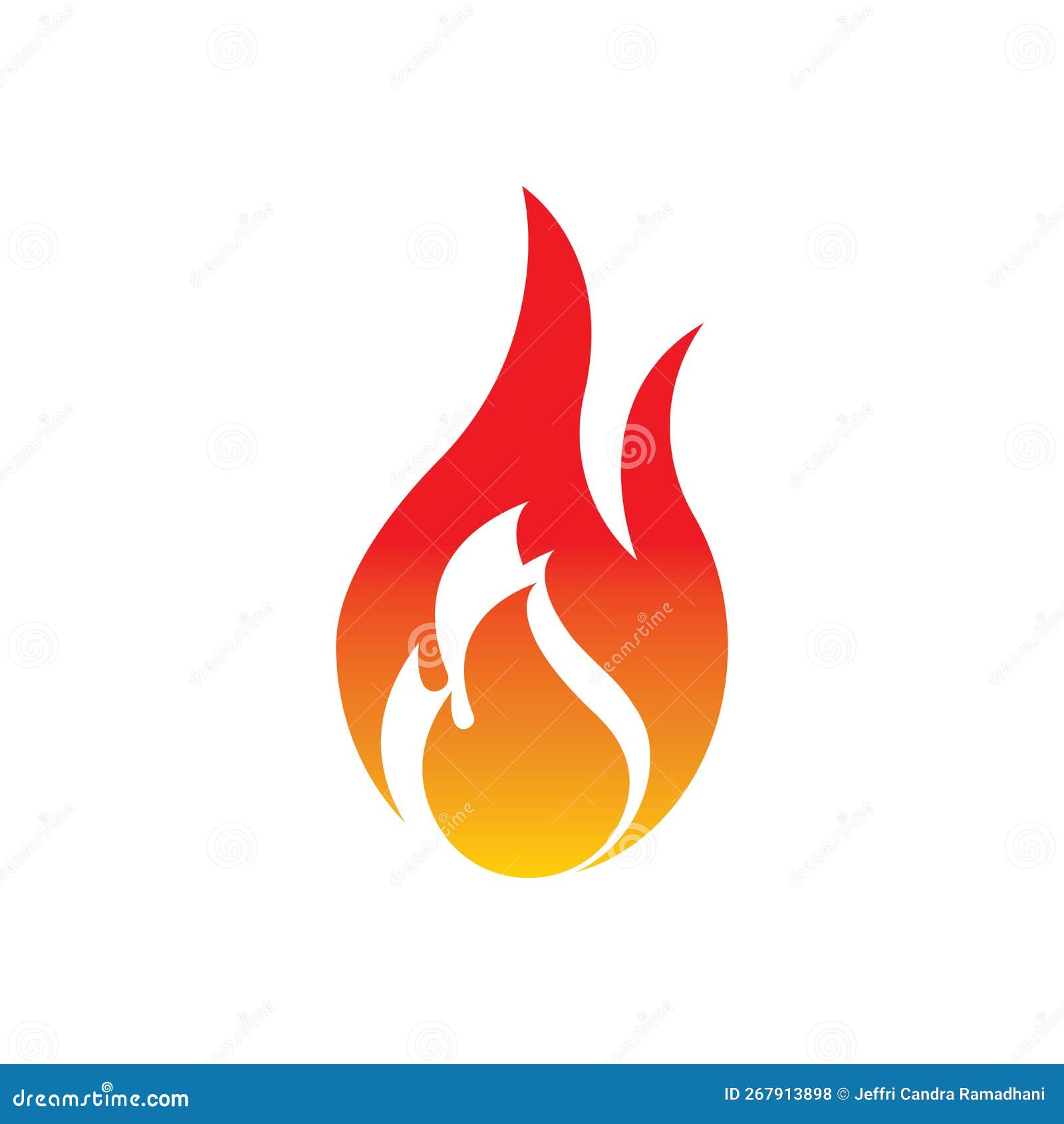 Fire Logo Design Illustration and Fire Symbol Stock Vector ...