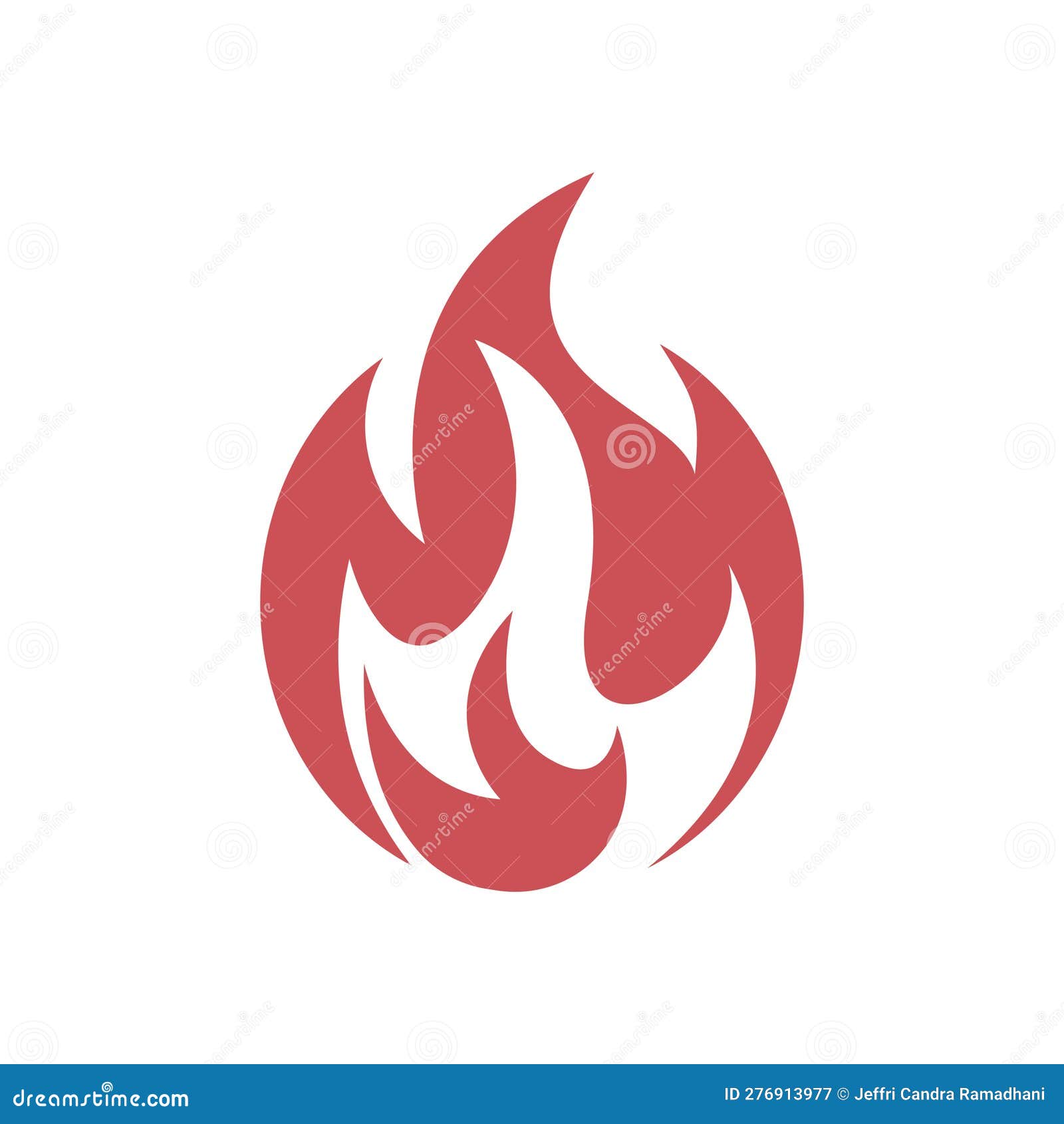 Fire Logo Design Illustration and Fire Symbol Stock Vector ...