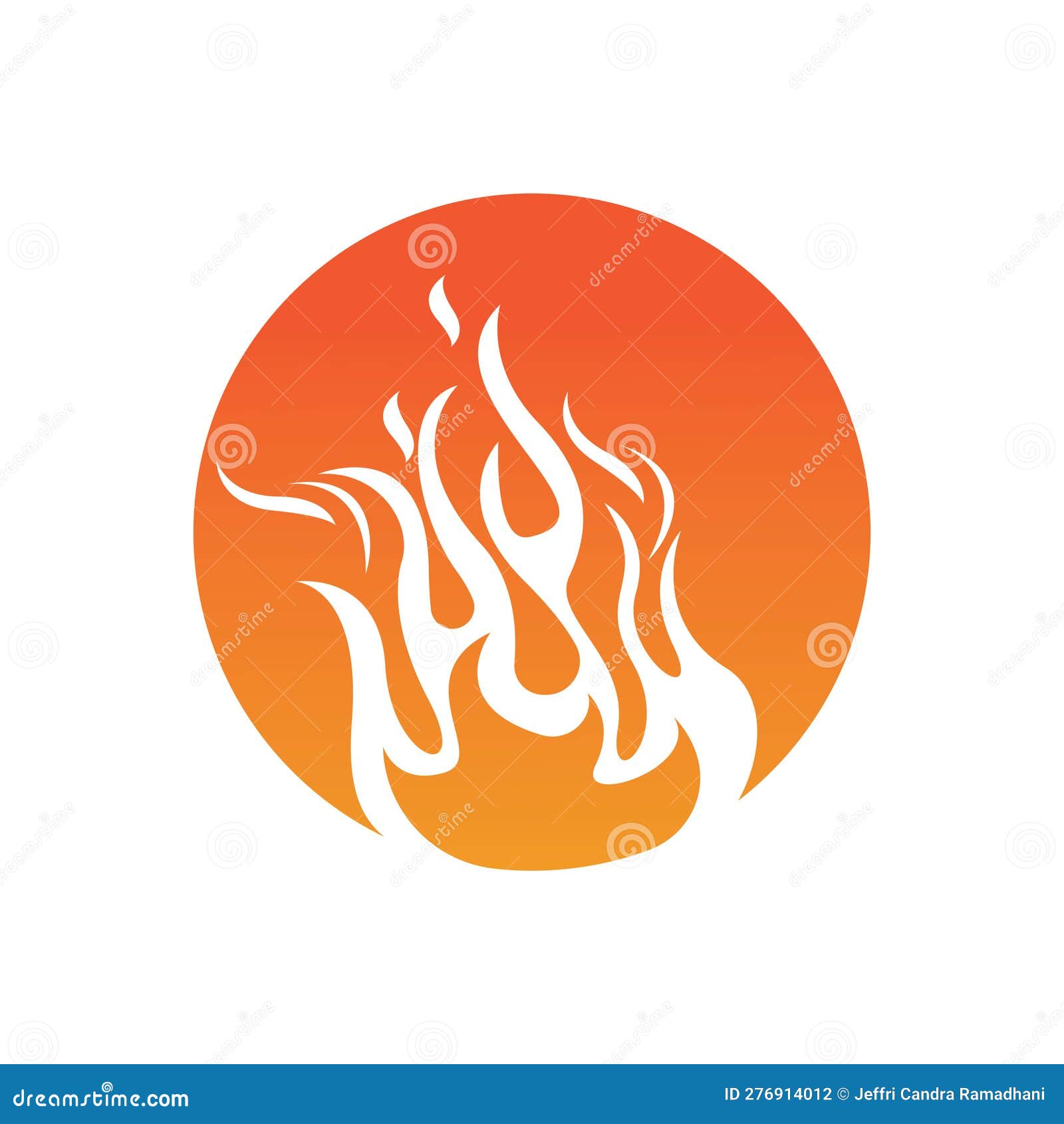 Fire Logo Design Illustration and Fire Symbol Stock Vector ...