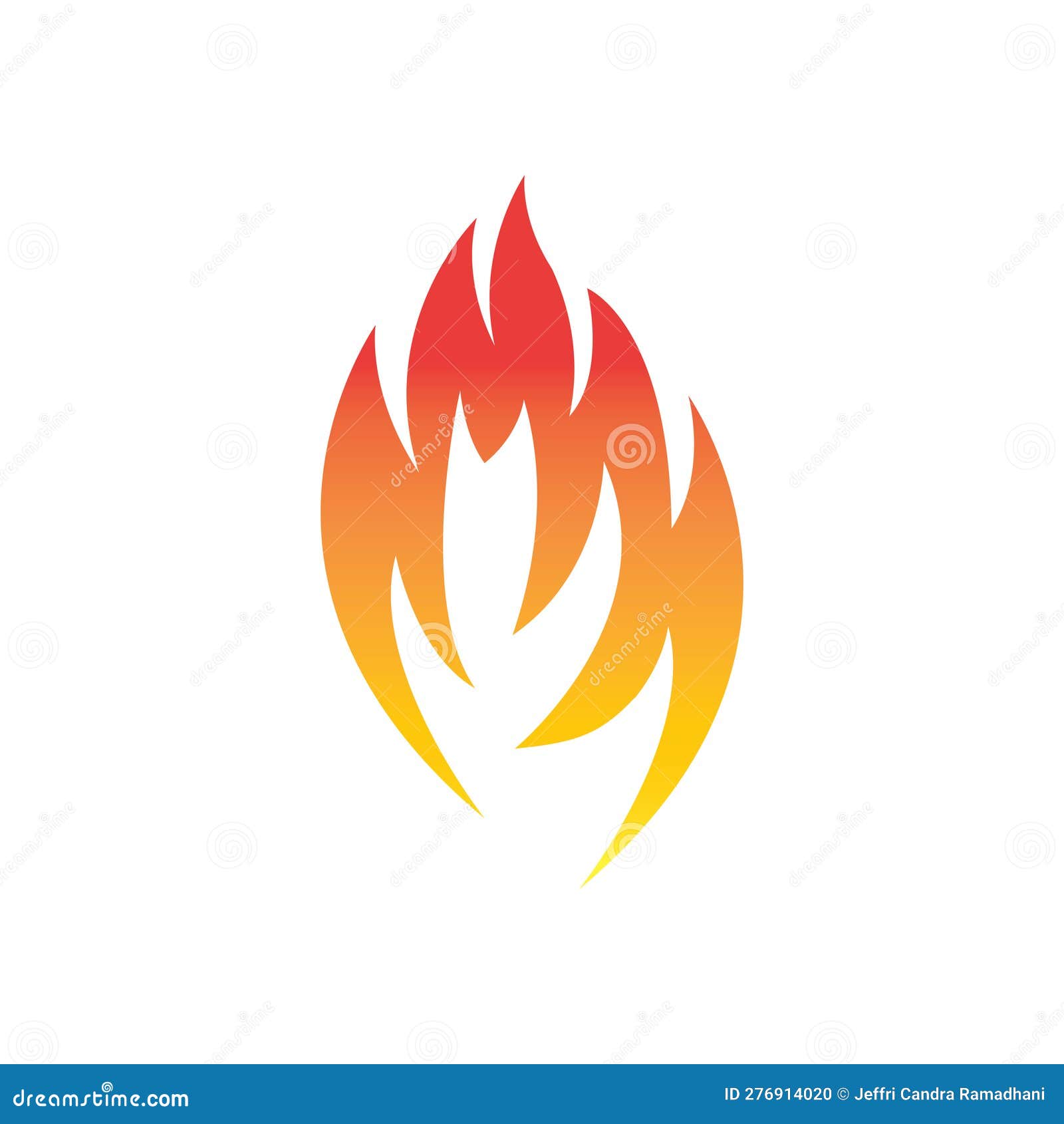 Fire Logo Design Illustration and Fire Symbol Stock Vector ...
