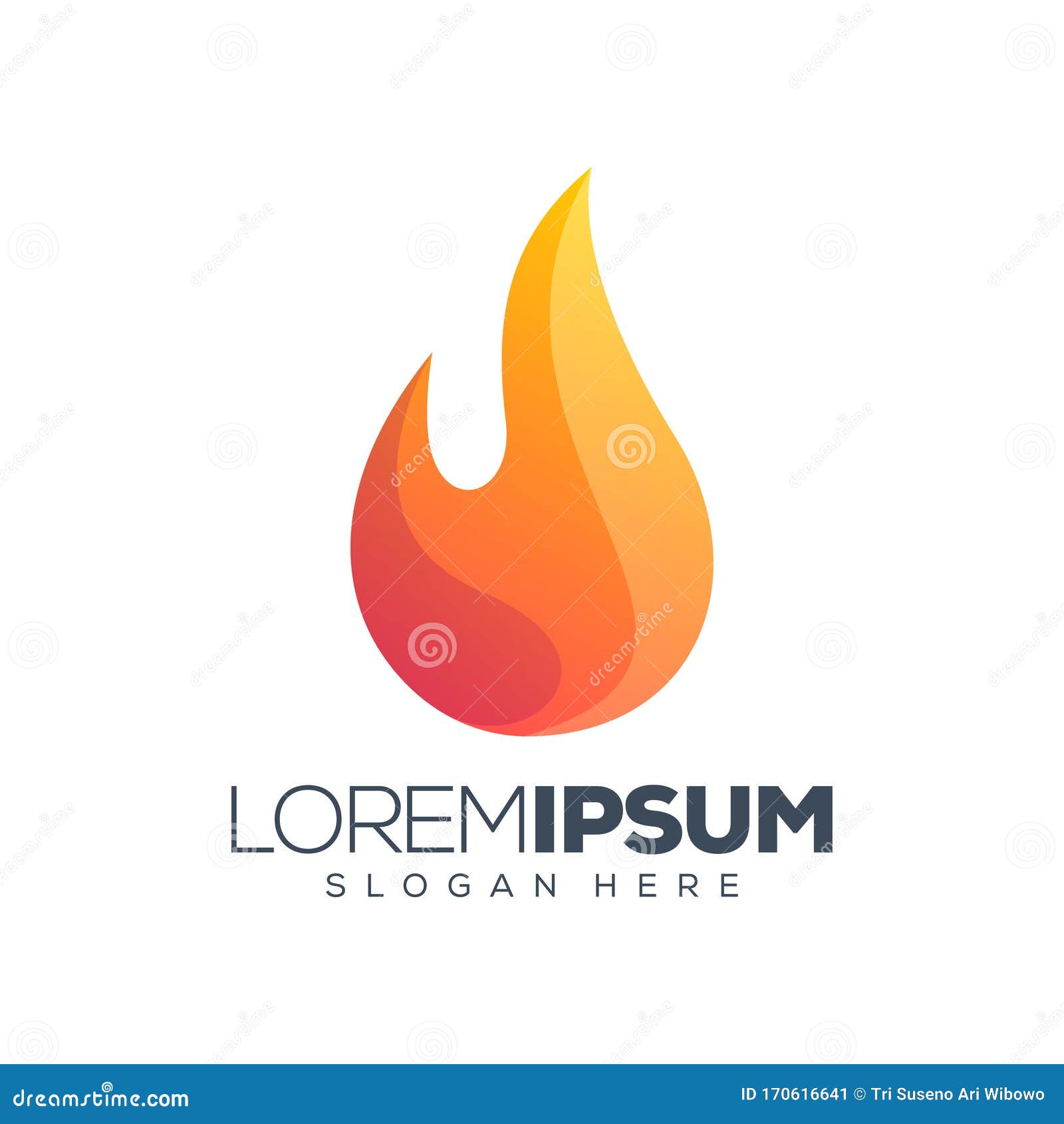Fire Logo Design Vector Illustrations Stock Illustration - Illustration ...