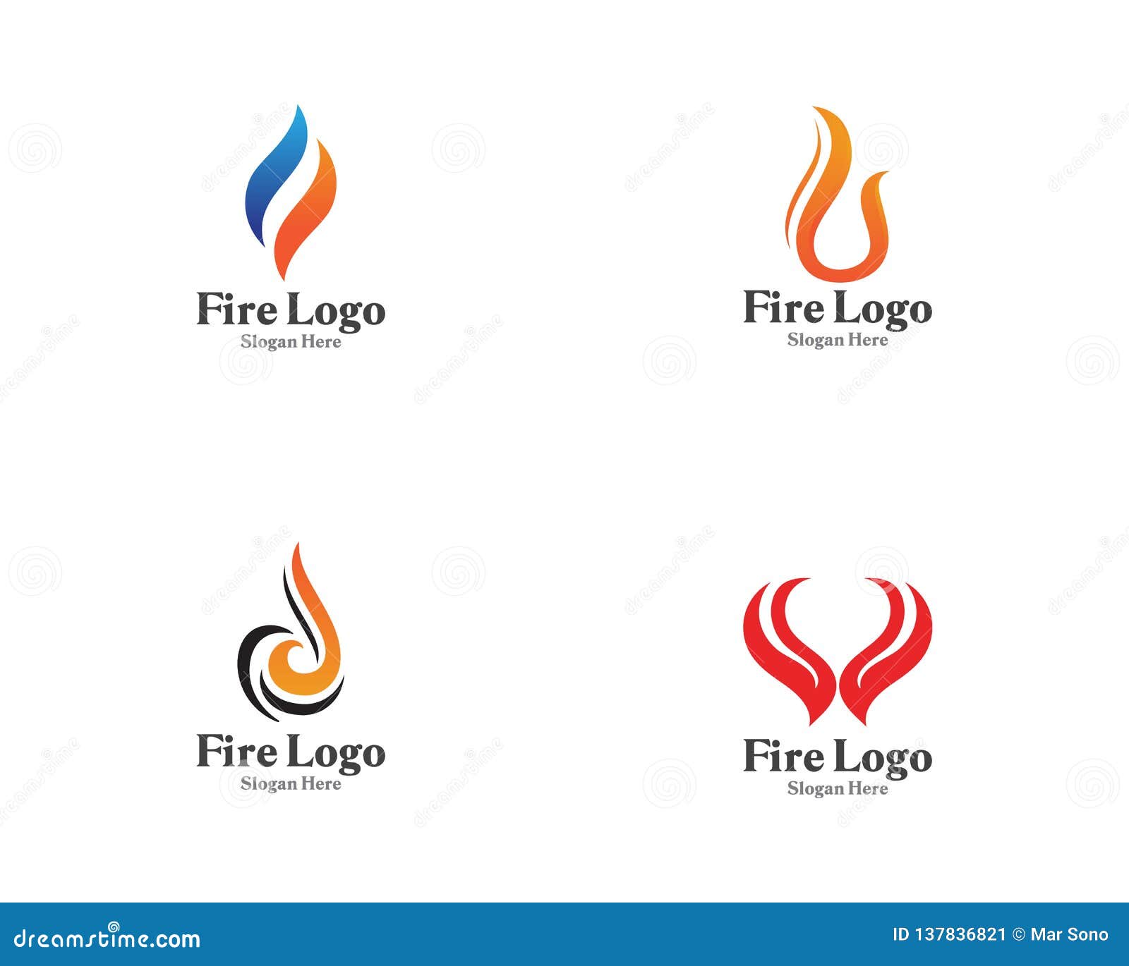 Fire Logo Symbol Gas and Oil Vector Stock Vector - Illustration of ...