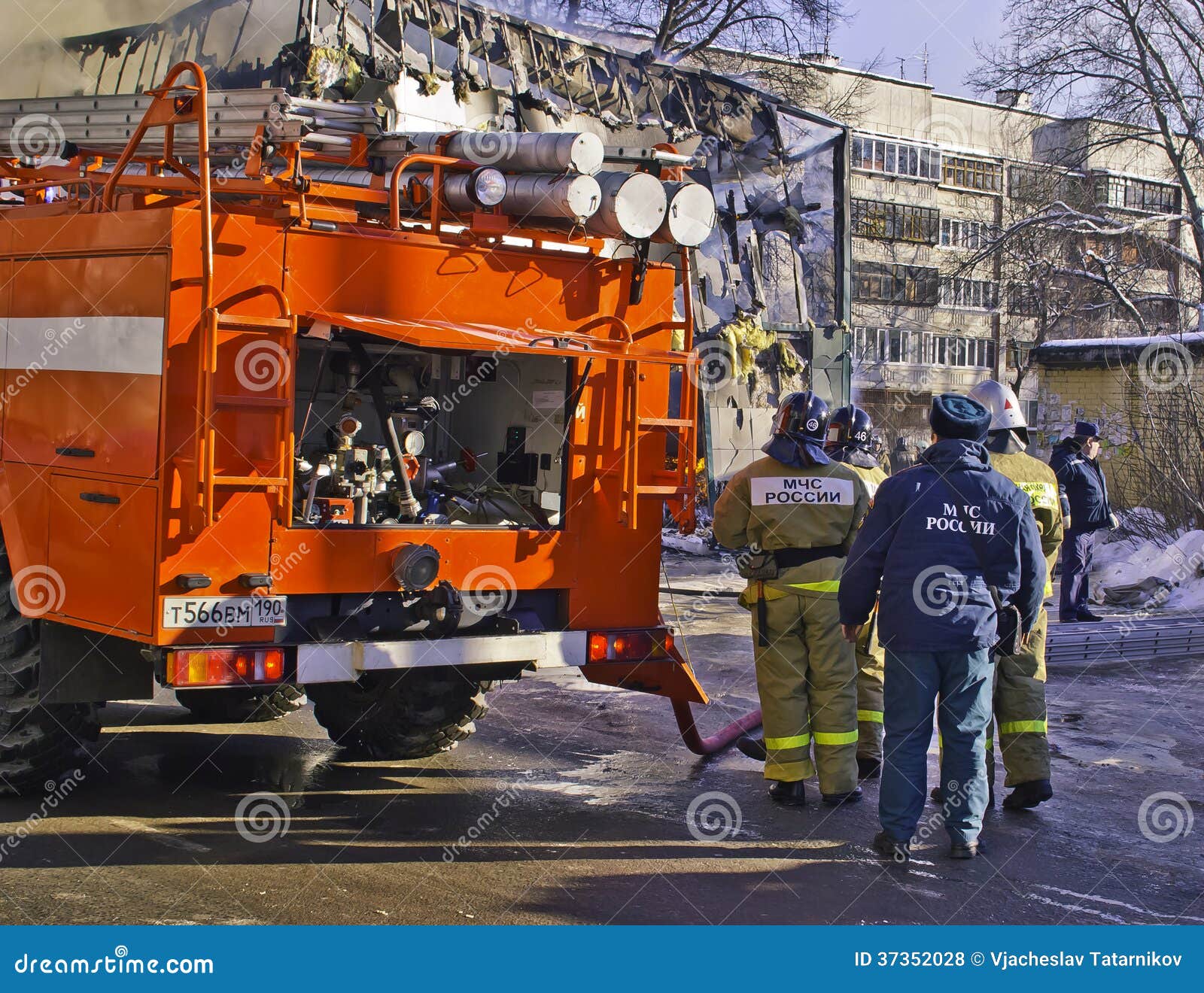Fire machine editorial stock photo. Image of destruction - 37352028