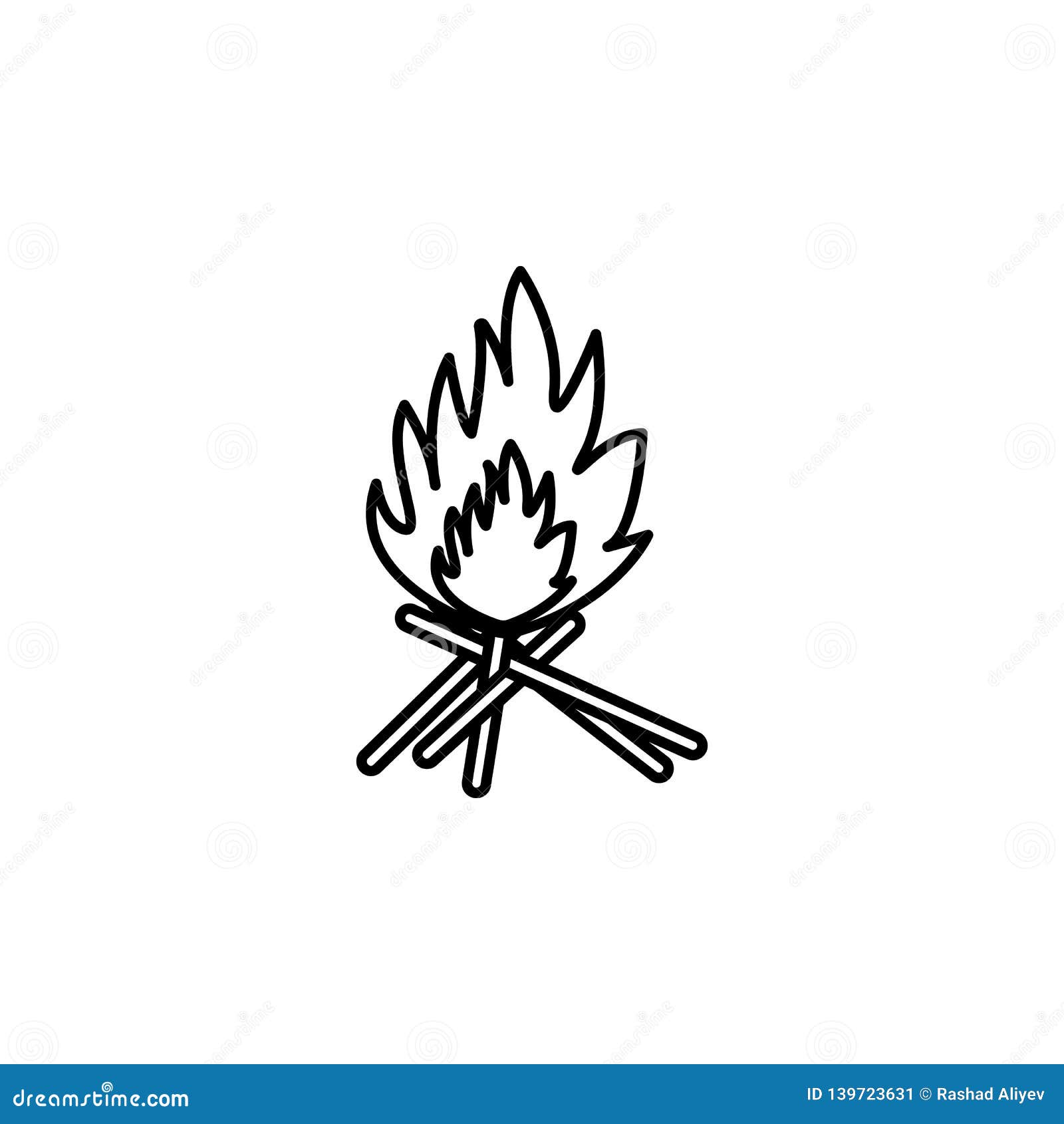 Fire, Magic Icon. Element of Magic for Mobile Concept and Web Apps Icon ...