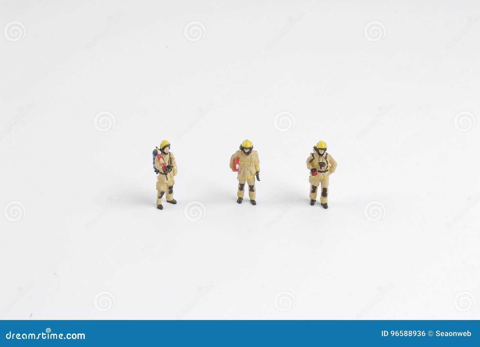 The Fire Man Toy.figure at the Board Stock Photo - Image of figure ...