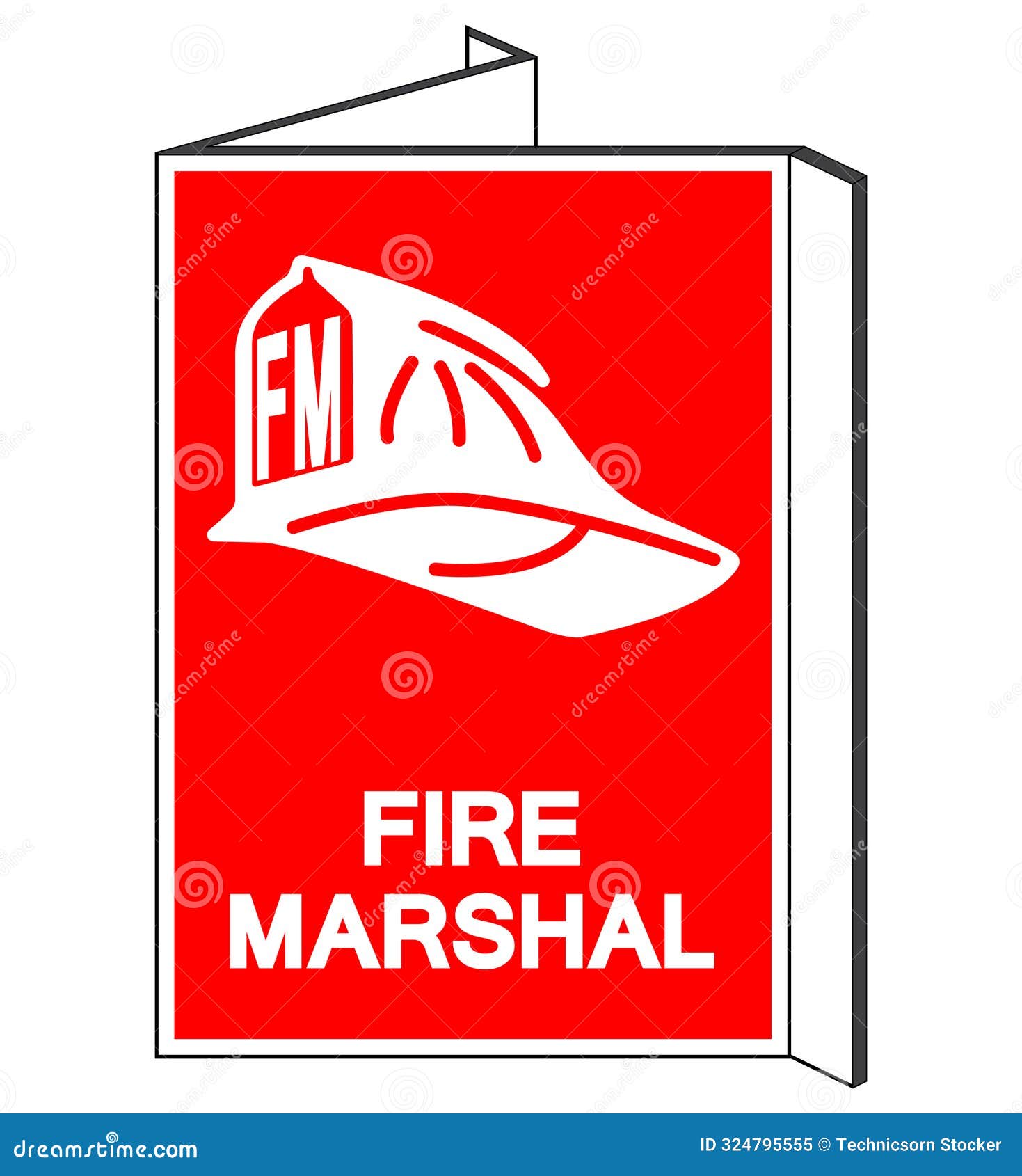 Fire Marshal Symbol Sign ,Vector Illustration, Isolate On White ...