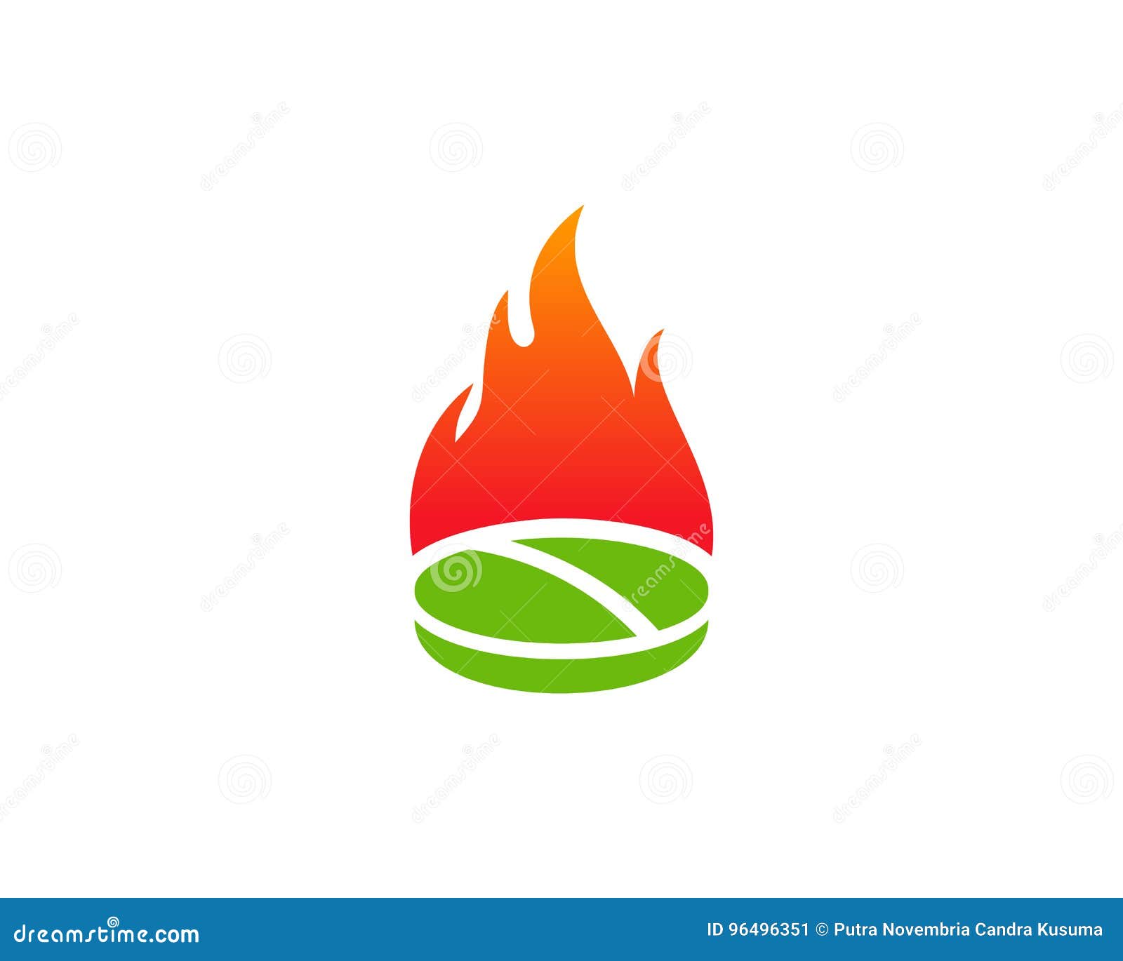 Fire Medicine Icon Logo Design Element Stock Vector - Illustration of ...
