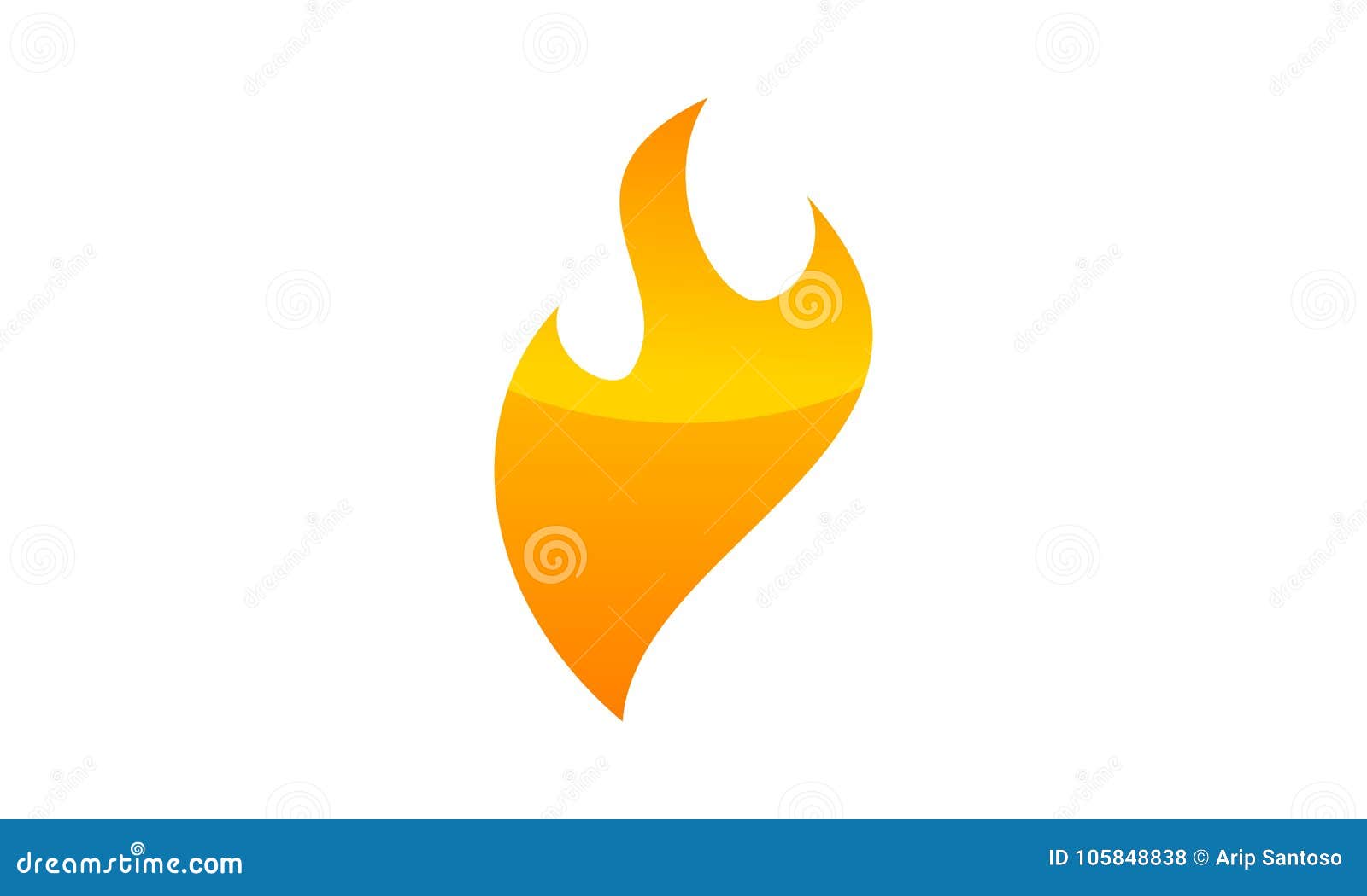 Fire Modern Logo Design Template Stock Vector - Illustration of ...