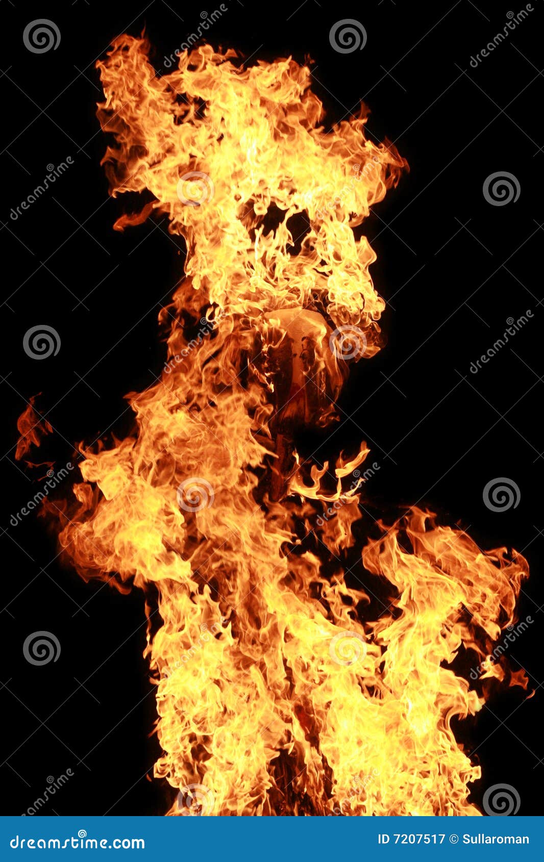 Fire Monster stock image. Image of fire, hotly, monster - 7207517
