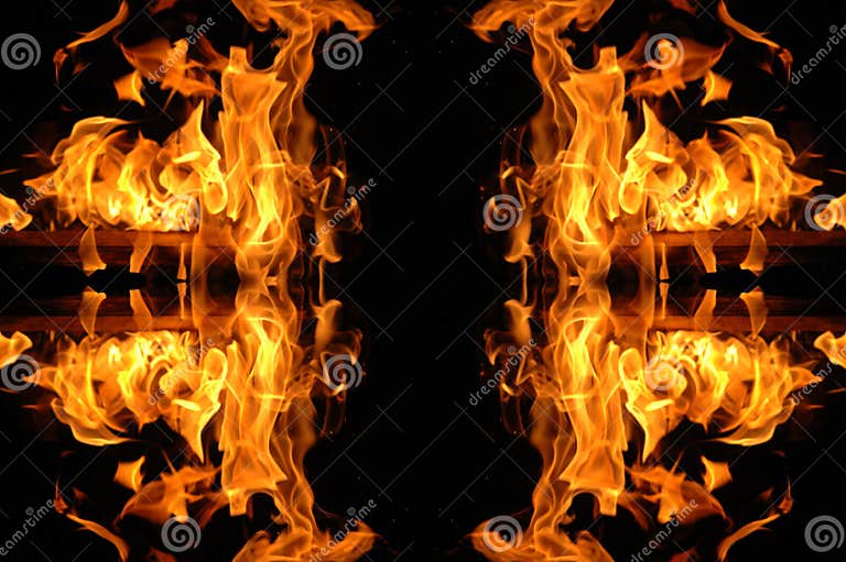 Fire mosaic stock photo. Image of color, abstract, design - 6533240