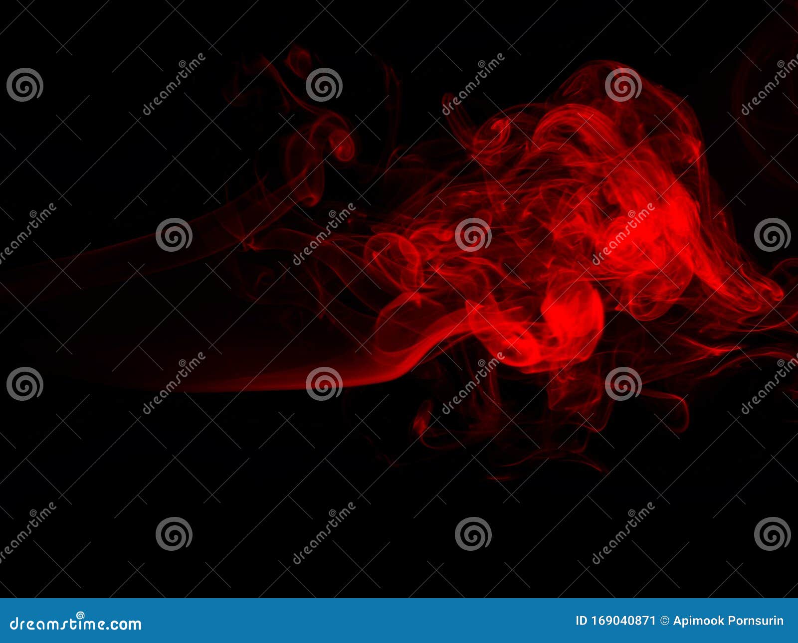 Fire Movement Abstract on Black Background for Design Stock Image ...