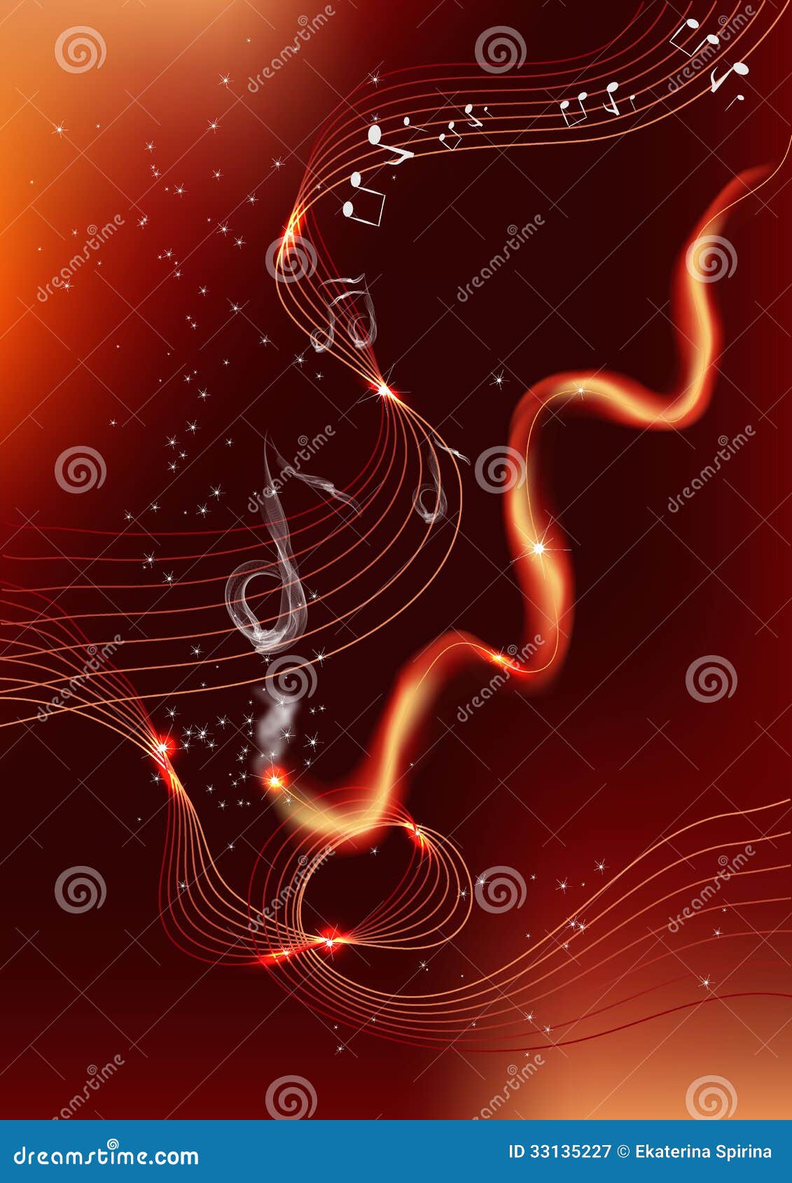 Fire music stock vector. Illustration of fire, keyboard - 33135227
