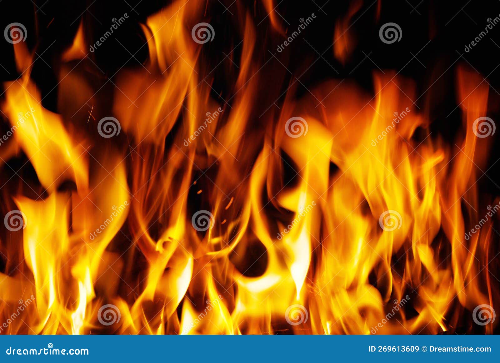 Fire stock image. Image of heat, flame, blaze, pattern - 269613609
