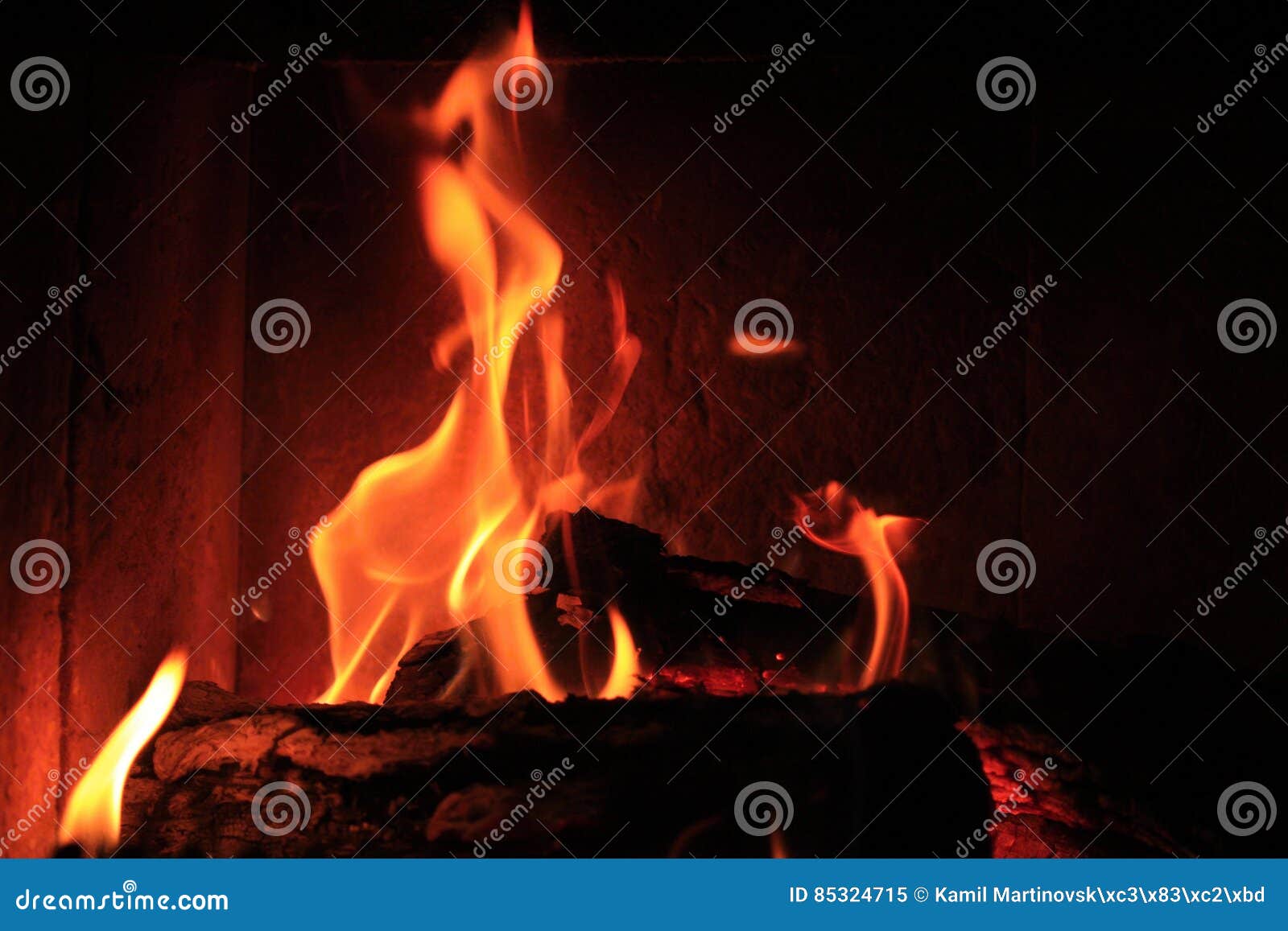 Fire stock image. Image of sharp, illuminate, flame, leisure - 85324715