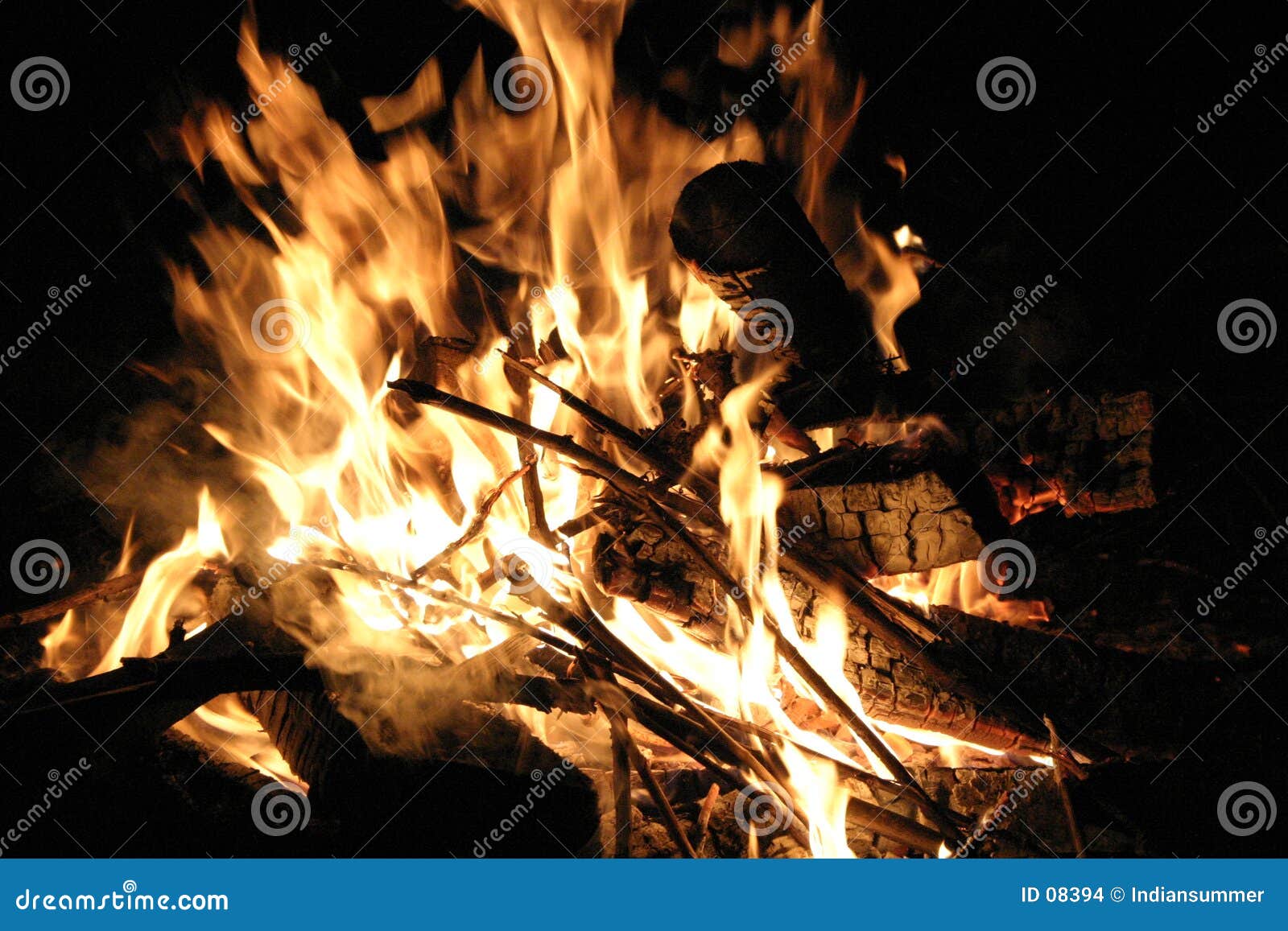 Fire at night stock photo. Image of fire, flame, black, night - 8394