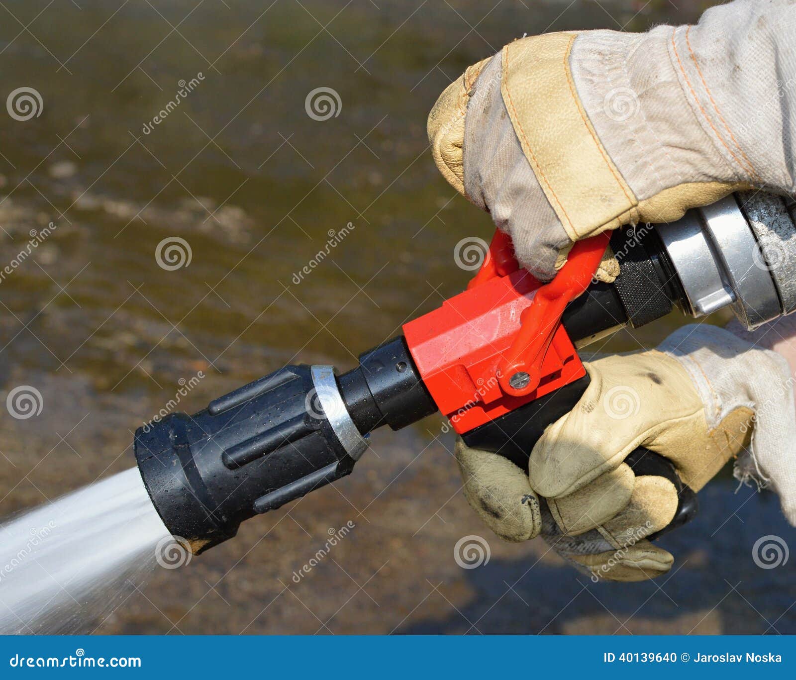 Fire nozzles stock photo. Image of supply, loop, firefighting - 40139640
