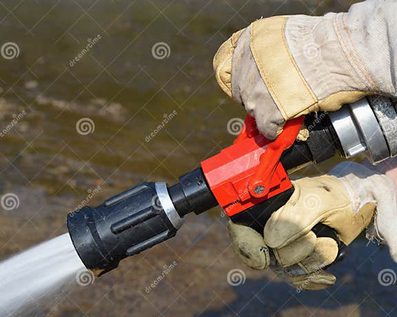Fire nozzles stock photo. Image of supply, loop, firefighting - 40139640