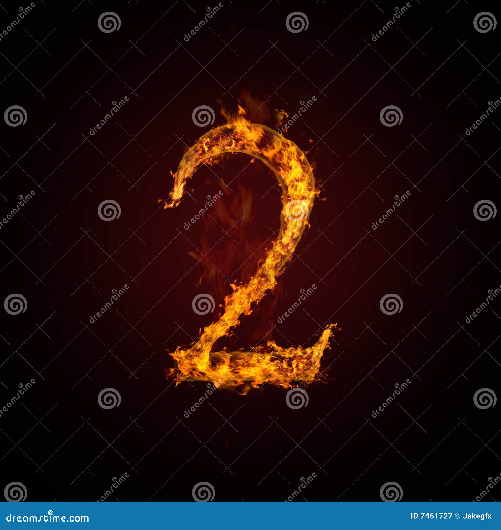 Fire number stock illustration. Illustration of black - 7461727