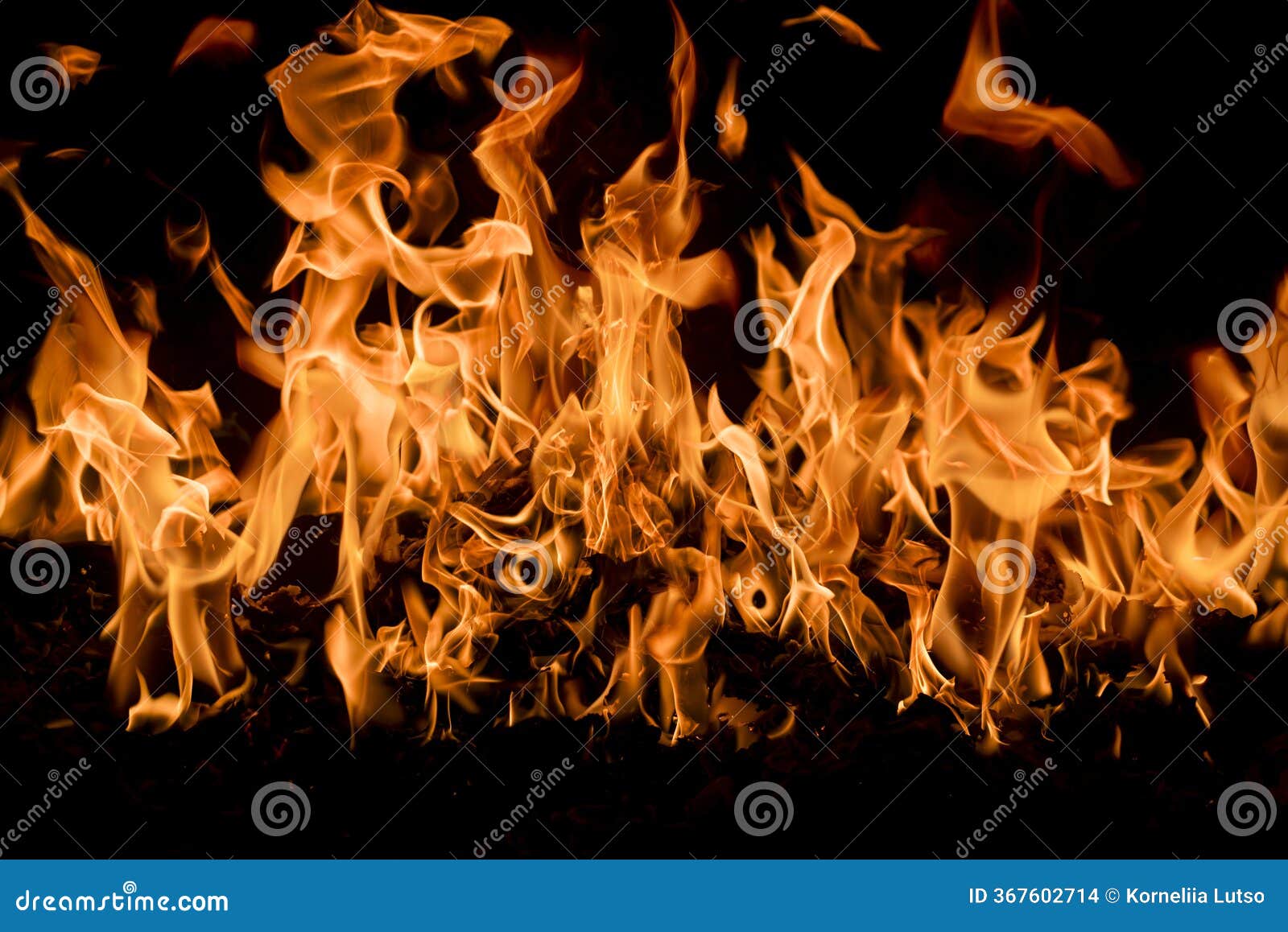 Abstract Blaze Fire Flames Texture Background Stock Photography ...