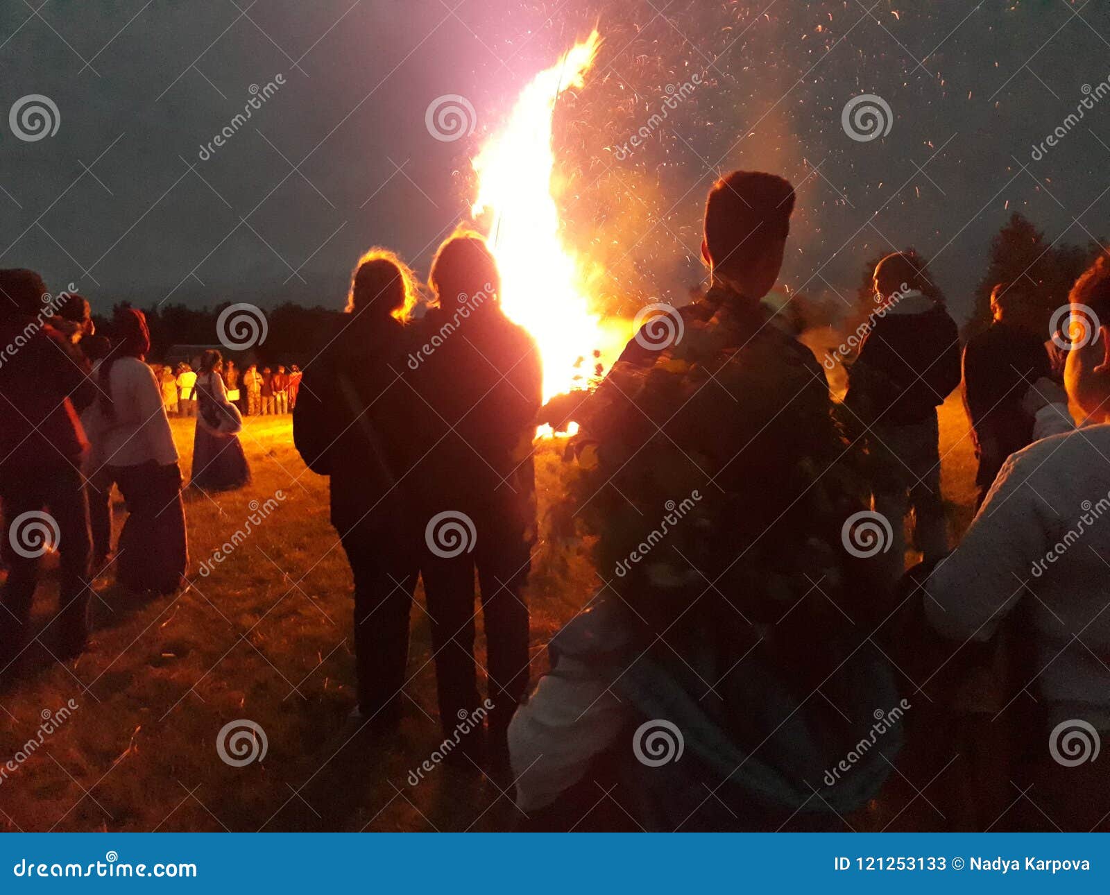 Fire paganism editorial stock photo. Image of fire, light - 121253133