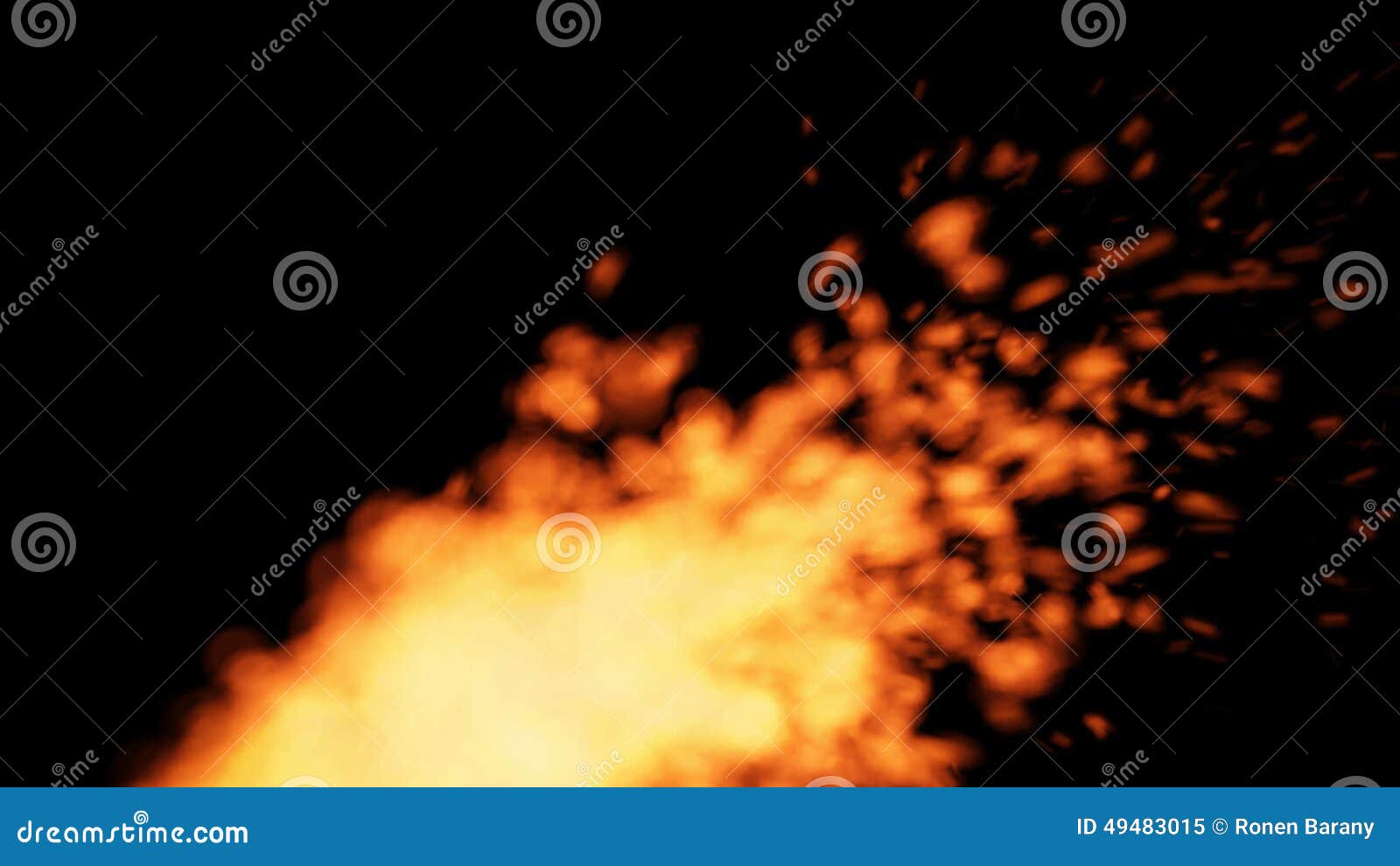 Fire particles stock video. Video of explosion, firecracker - 49483015