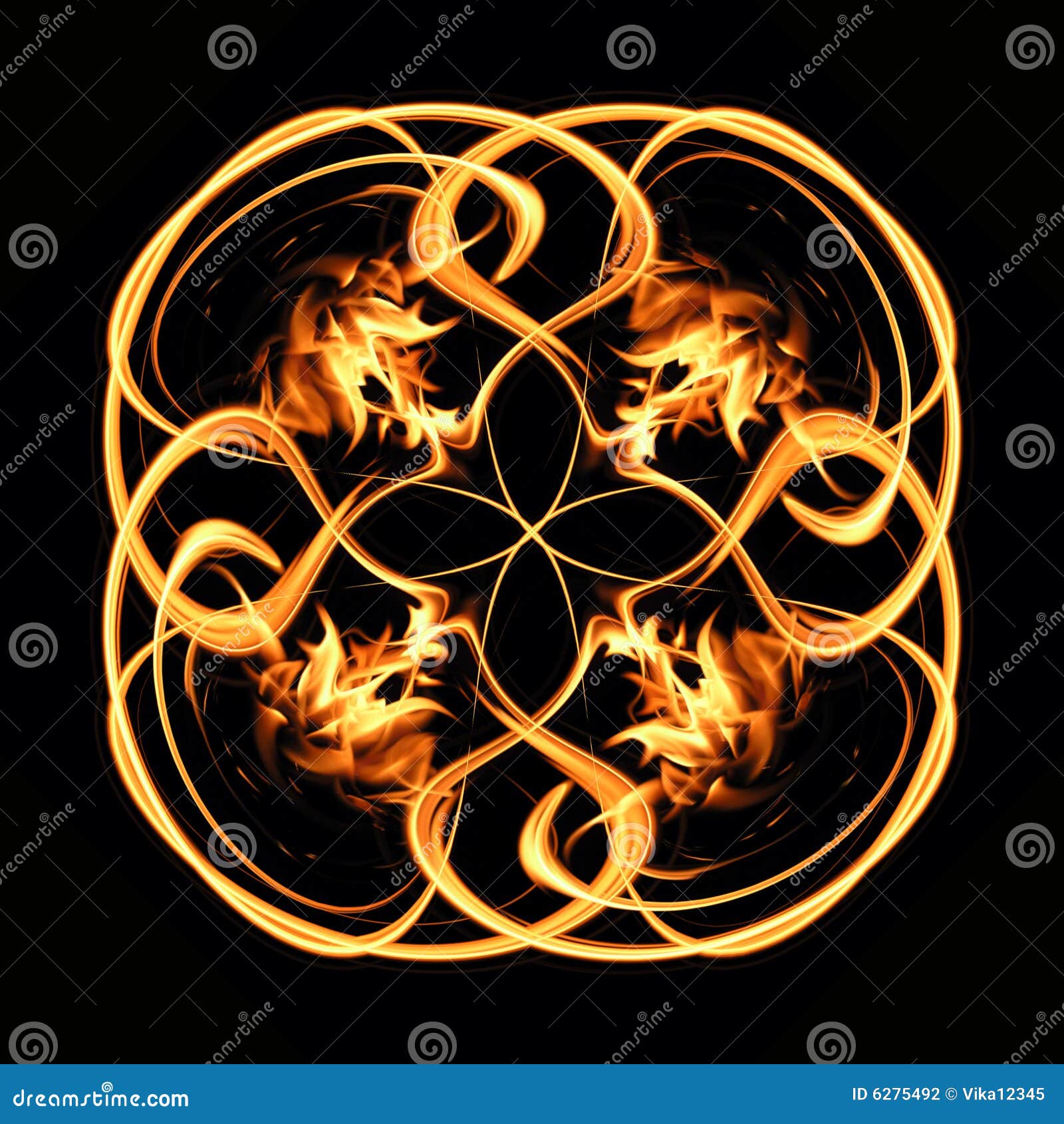 Fire Pattern Seamless. Flame Texture. Flamy Background Cartoon Vector ...