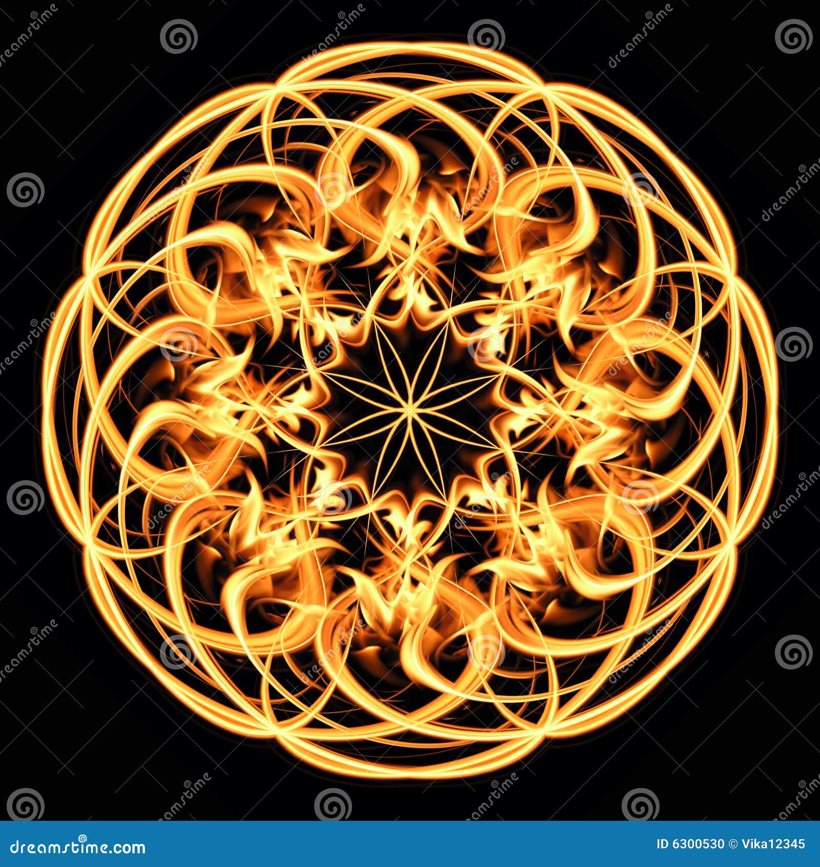 Fire pattern stock illustration. Illustration of flare - 6300530
