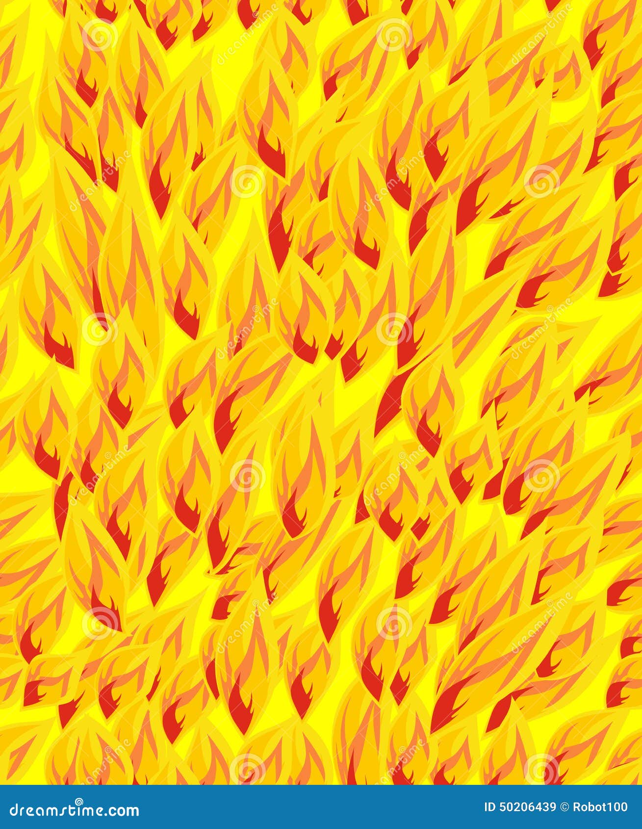 Fire pattern stock vector. Illustration of color, drawing - 50206439