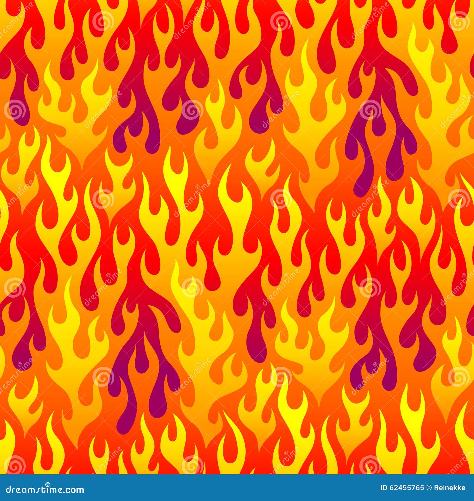 Fire pattern stock vector. Illustration of decoration - 62455765