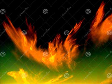 Fire phoenix stock photo. Image of colourful, blow, blowing - 1299126
