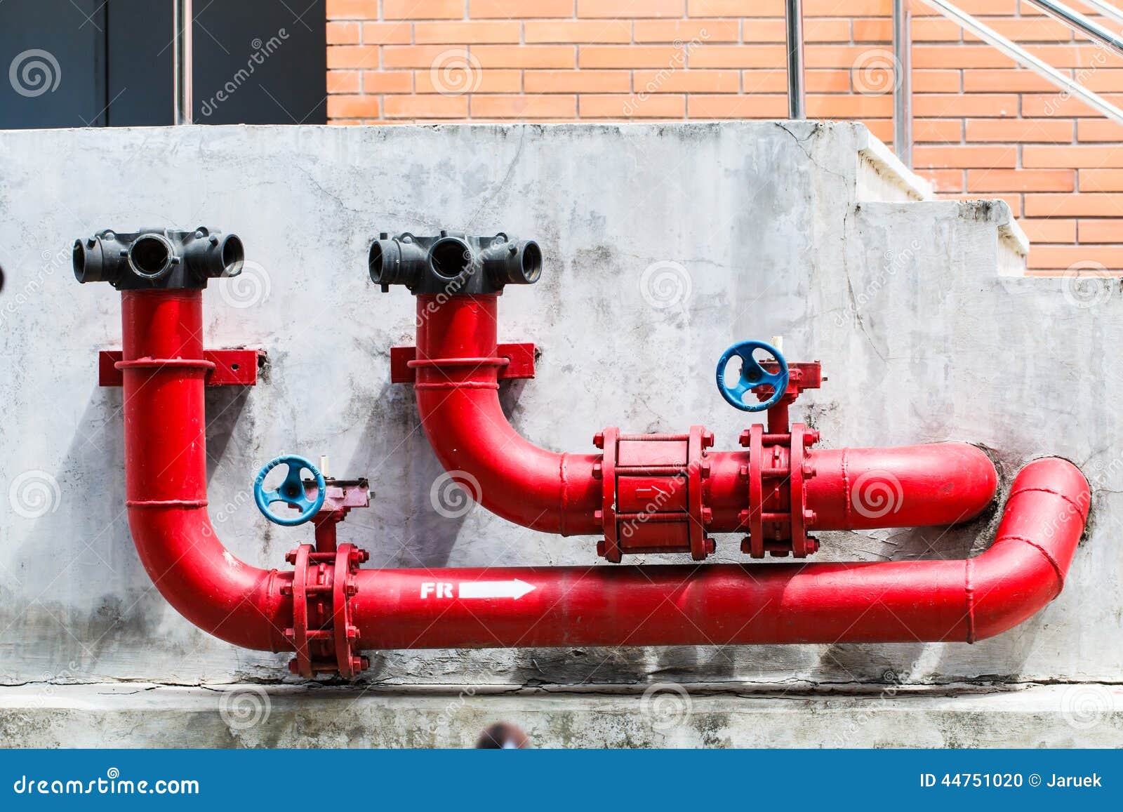 Fire pipeline stock photo. Image of plug, climate, control - 44751020