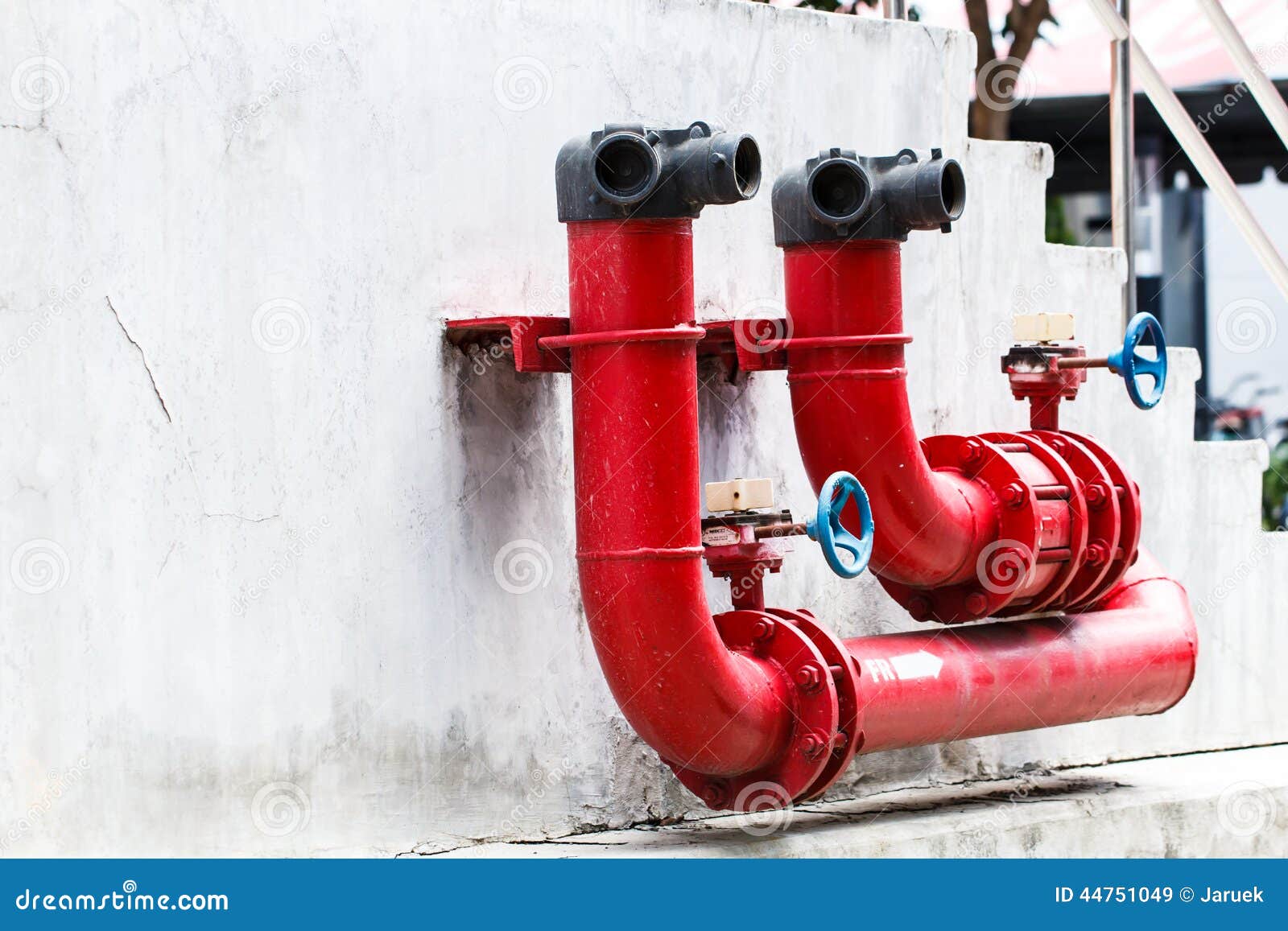 Fire pipeline stock image. Image of protection, prevention - 44751049