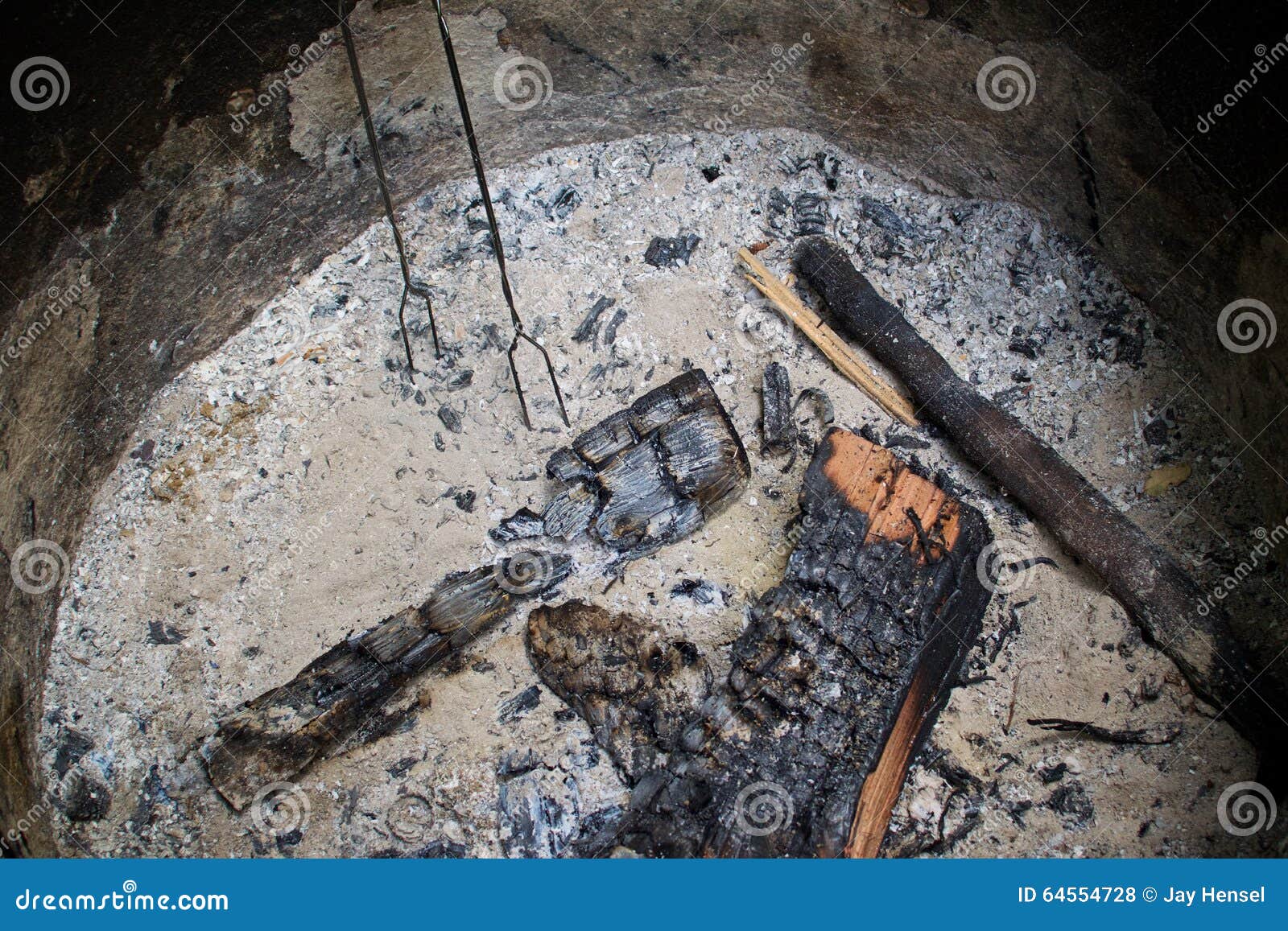 Fire pit stock photo. Image of camping, orange, logs - 64554728