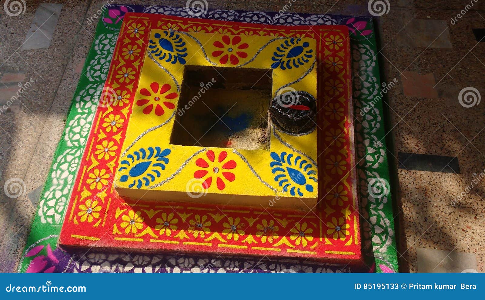 Fire Pit stock image. Image of hindu, fire, puja, dharma - 85195133