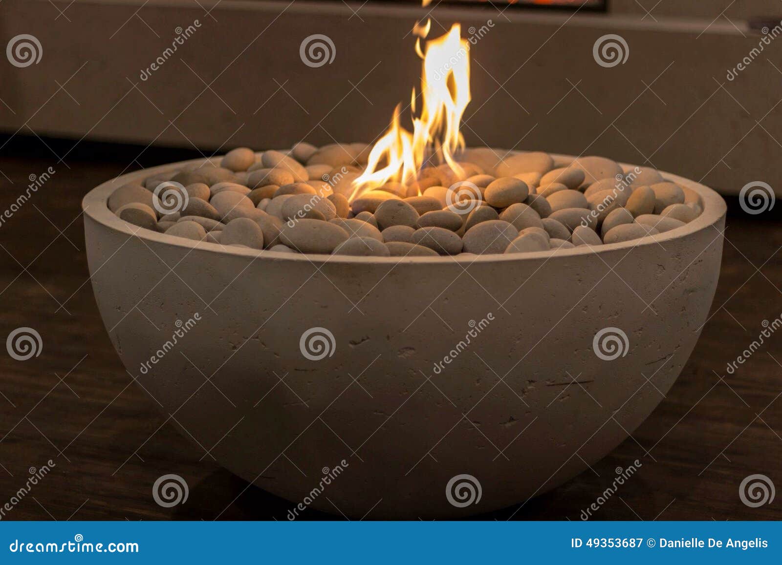Fire Pit stock image. Image of small, rocks, ids15, fire - 49353687