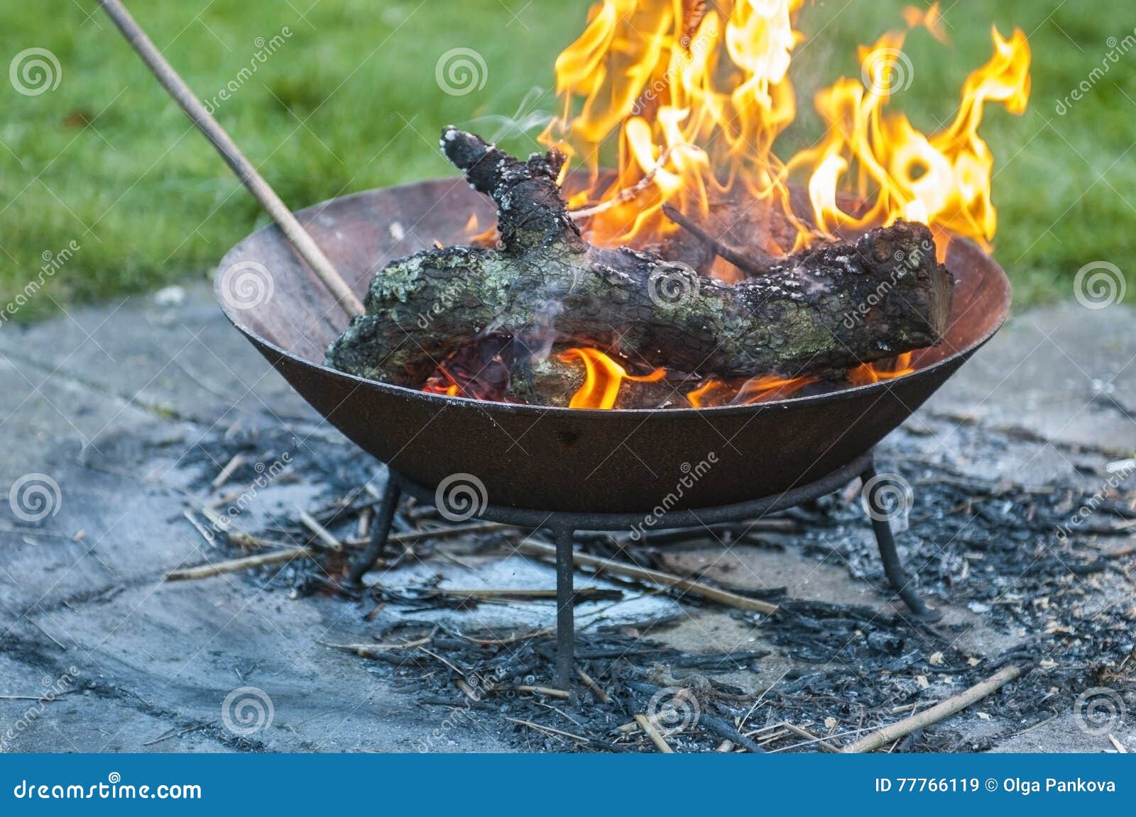 Fire place 2 stock image. Image of summer, fire, yellow - 77766119