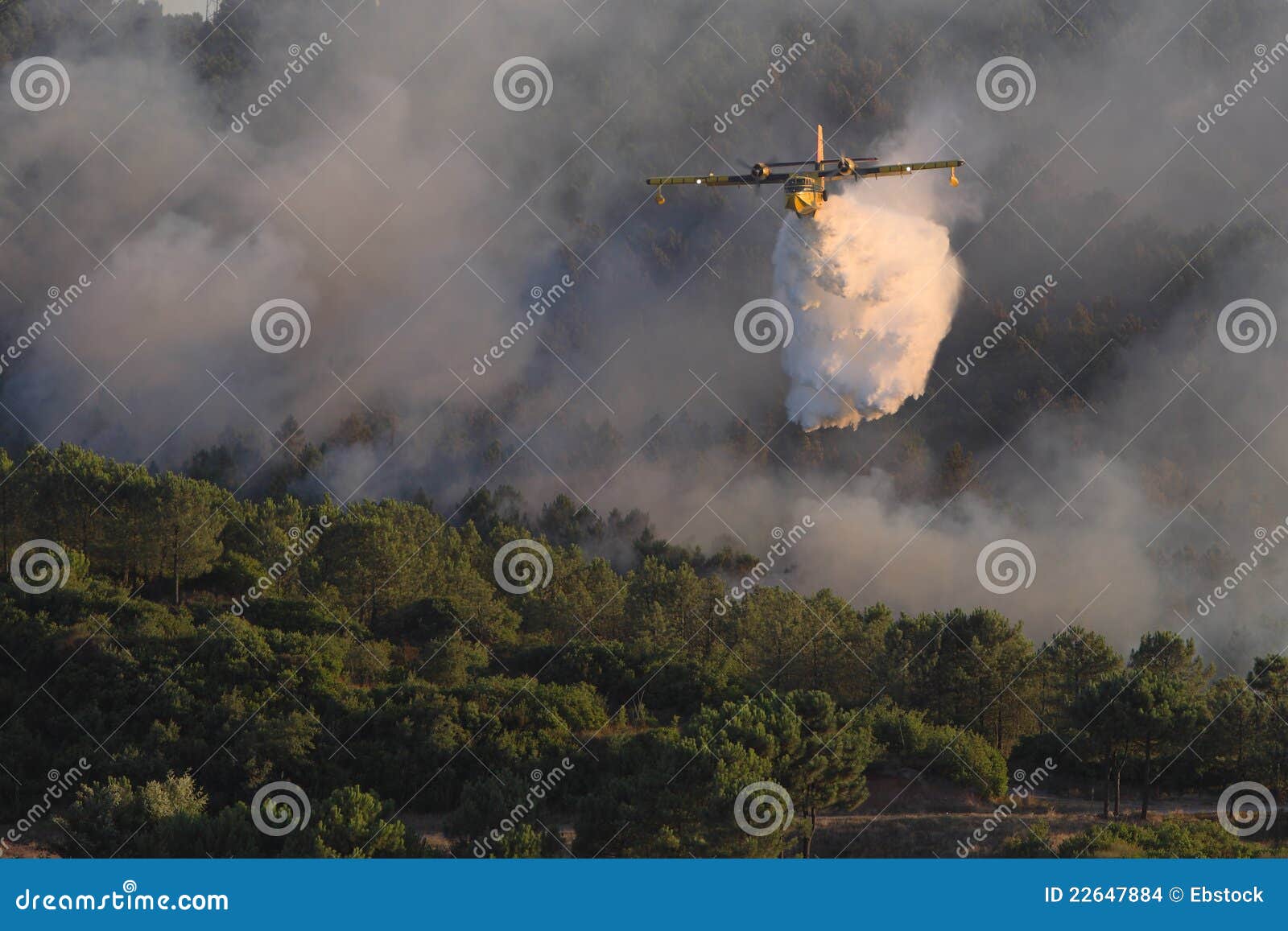 Fire Plane Stock Photography | CartoonDealer.com #27049508