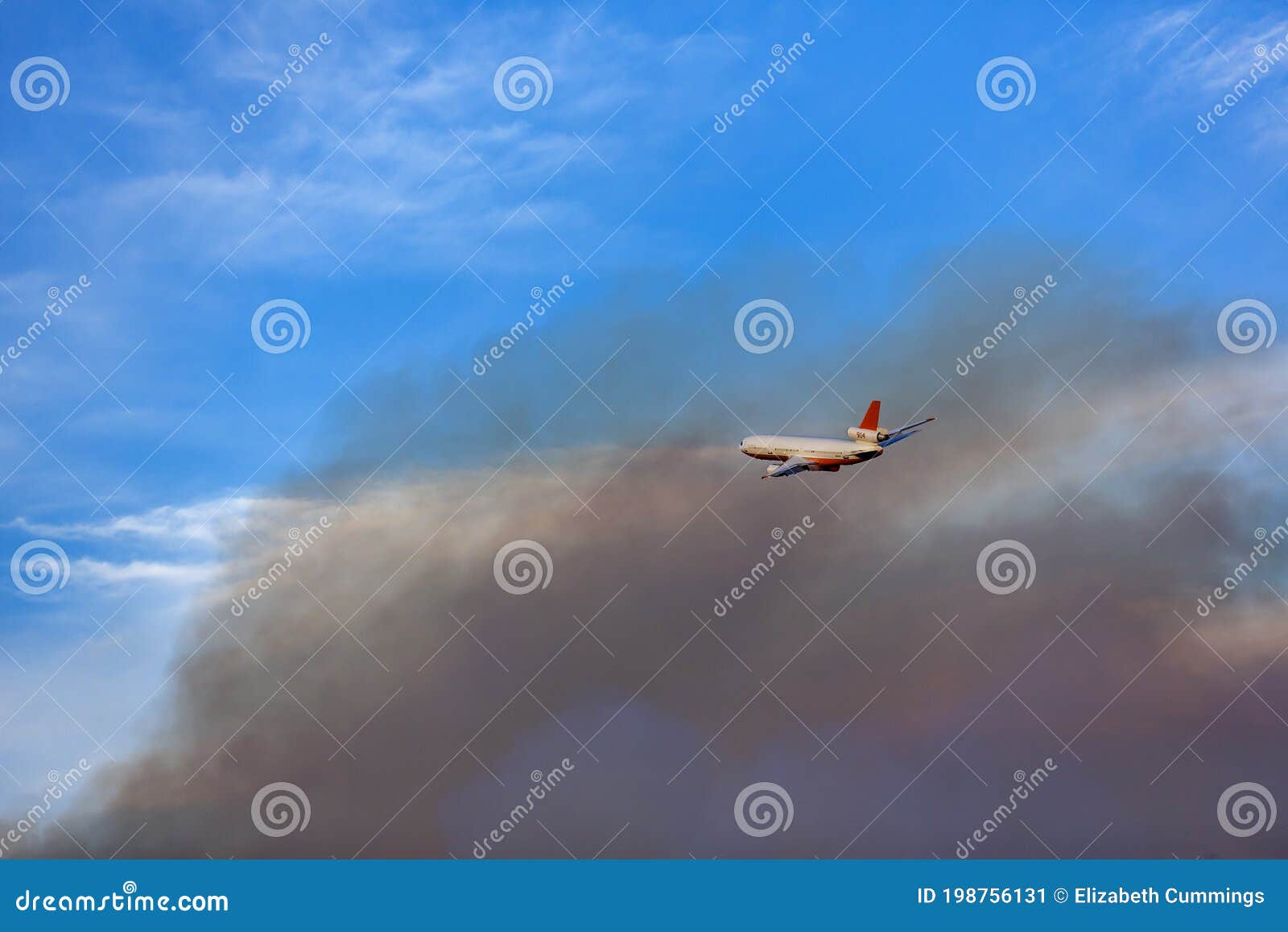 Fire Plane Stock Photography | CartoonDealer.com #27049508