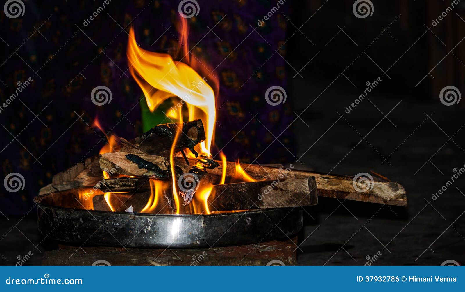 Fire in plate stock photo. Image of geology, flaming - 37932786