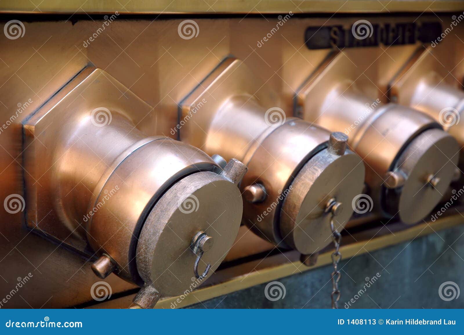Fire plugs stock image. Image of copper, connect, pipe - 1408113