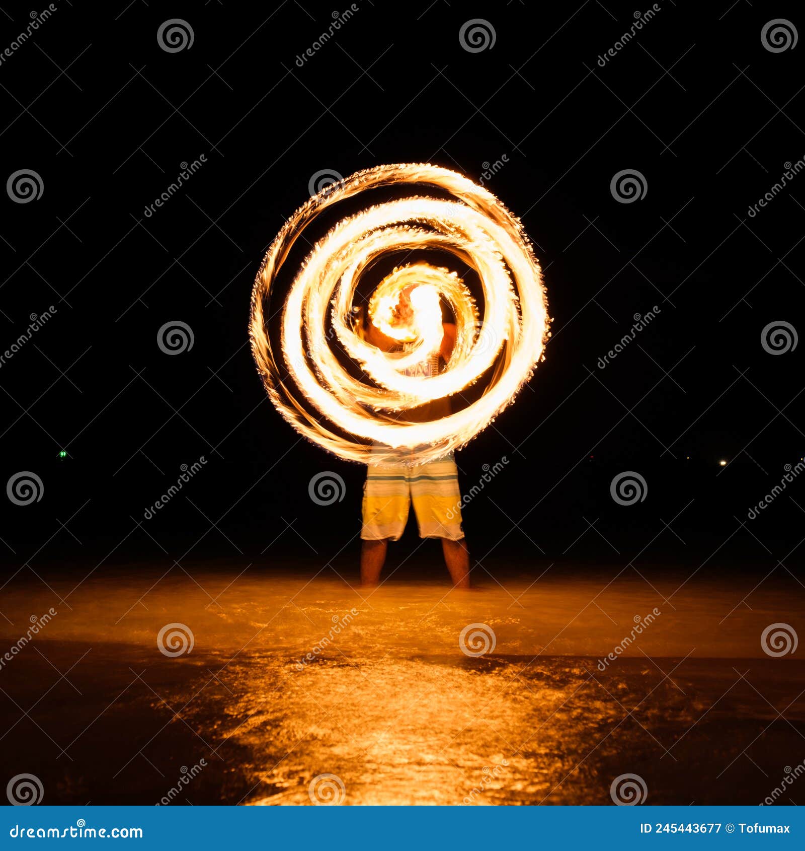 Fire poi show editorial photography. Image of heat, performers - 245443677