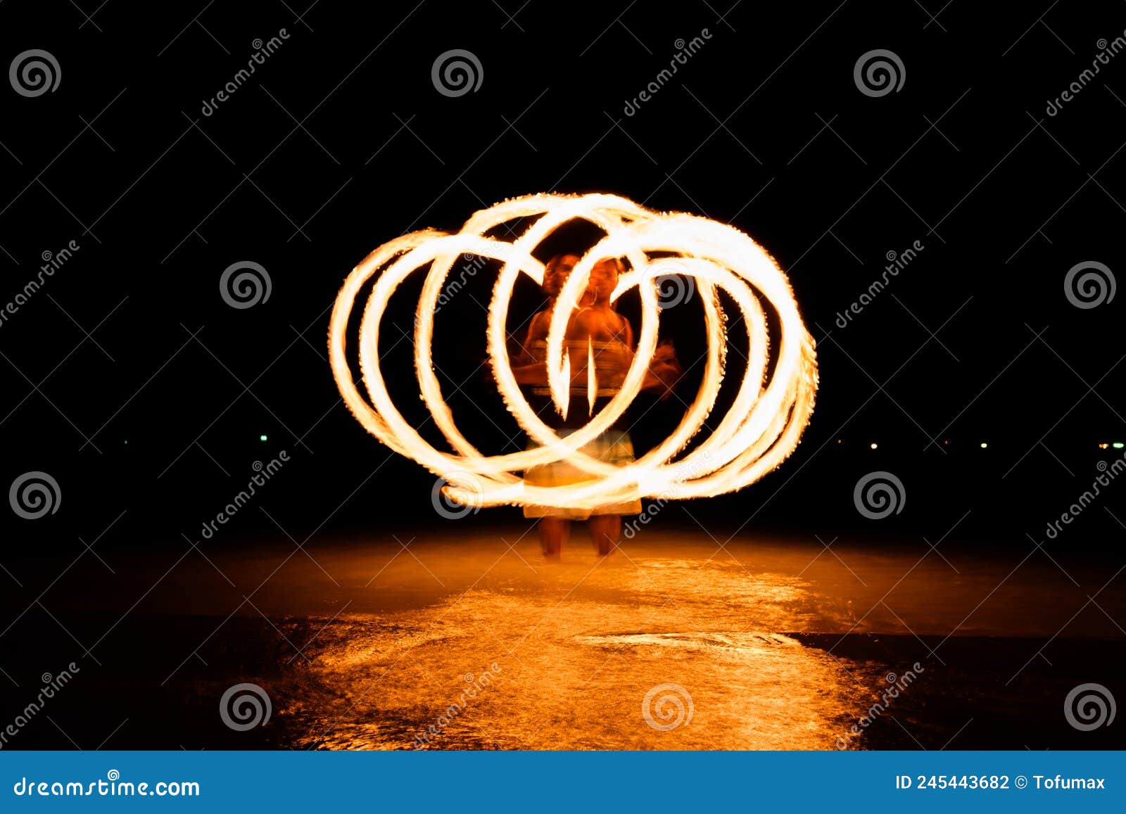 Fire poi show editorial photography. Image of heat, sparks - 245443682