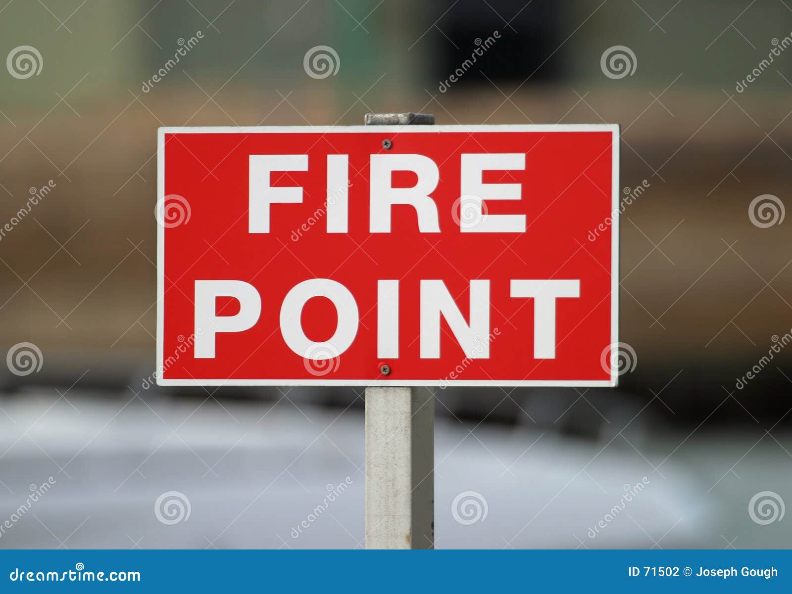 Fire Point stock photo. Image of post, sign, point, steel - 71502