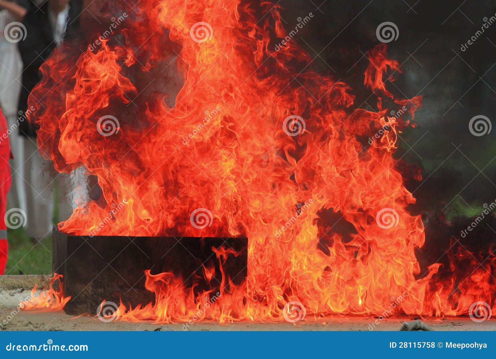 Fire of Power. stock photo. Image of energy, feel, combustion - 28115758