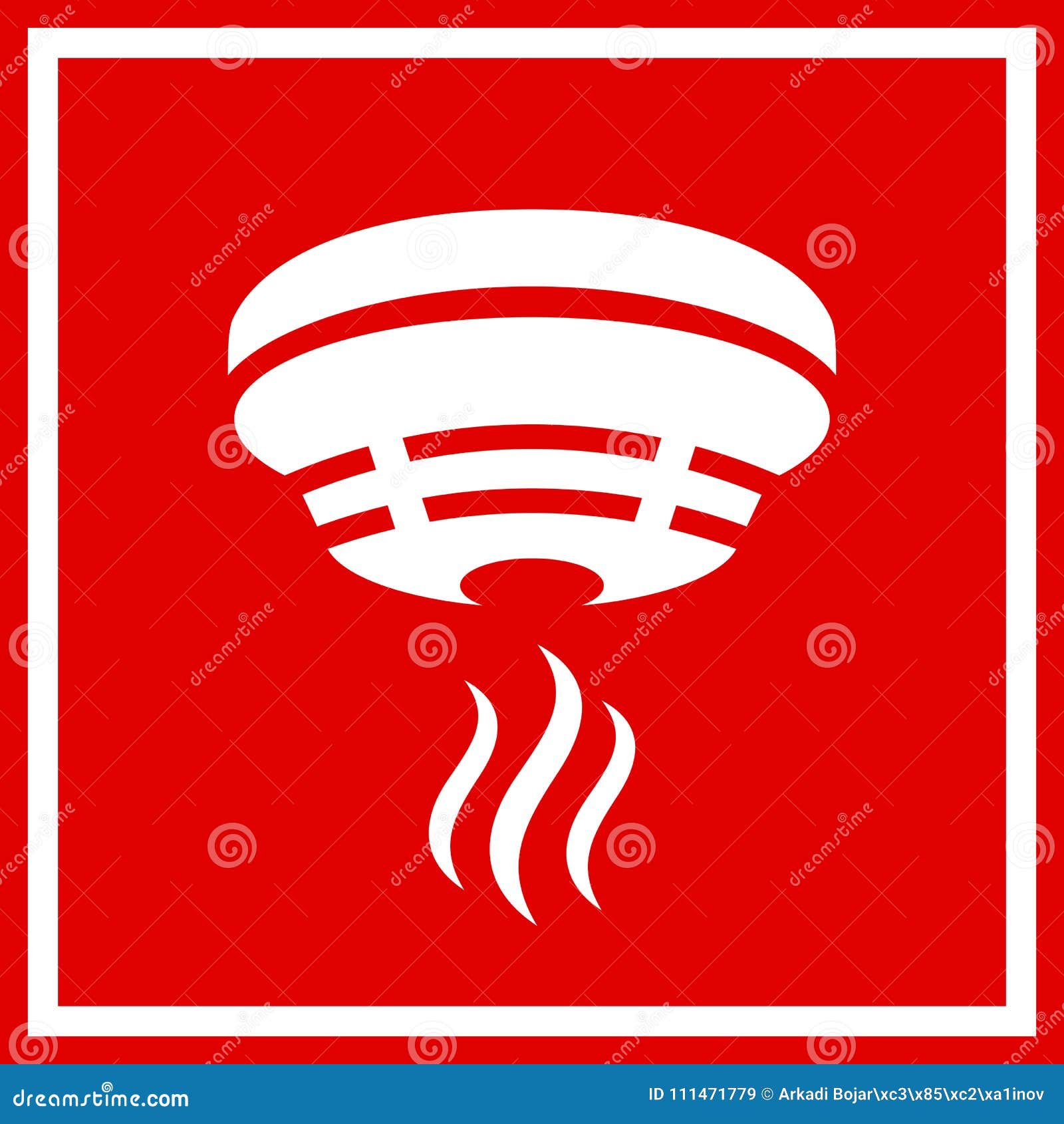 Fire Prevention Safety Vector Sign Stock Vector - Illustration of flat ...
