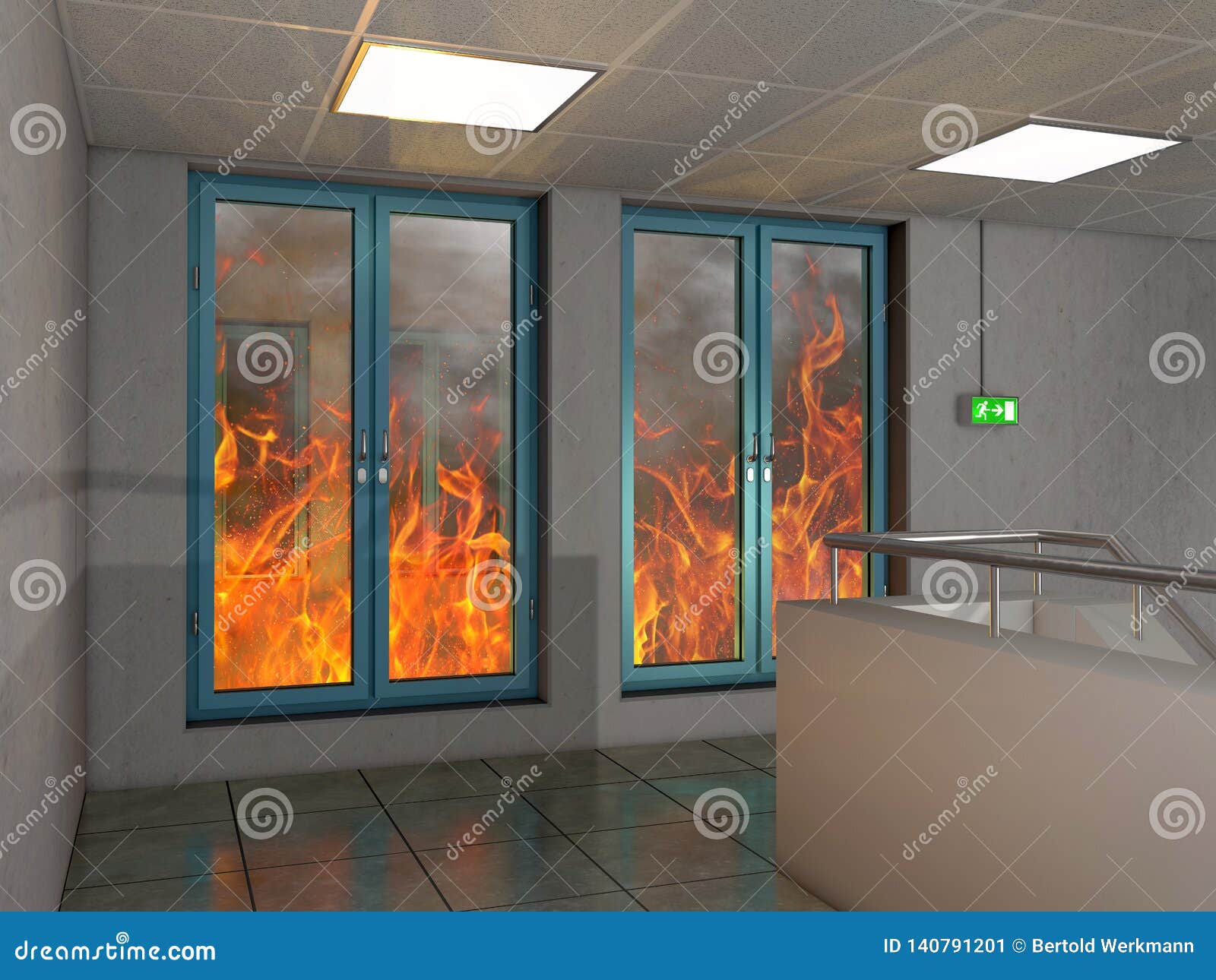 Fire Prevention Safety Vector Sign | CartoonDealer.com #111471779