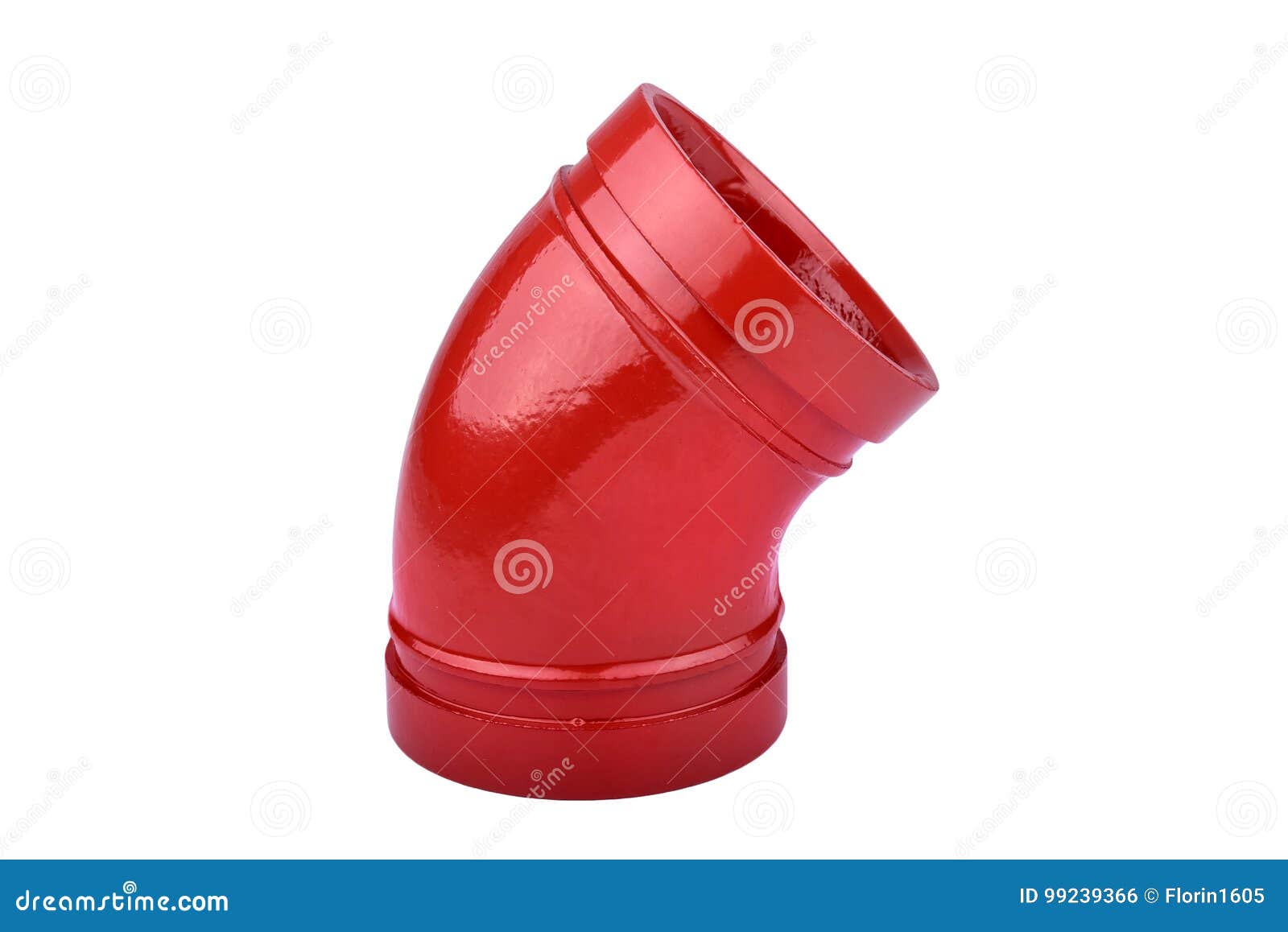 Fire Protection Pipe Fitting Flange Stock Photo - Image of flange ...
