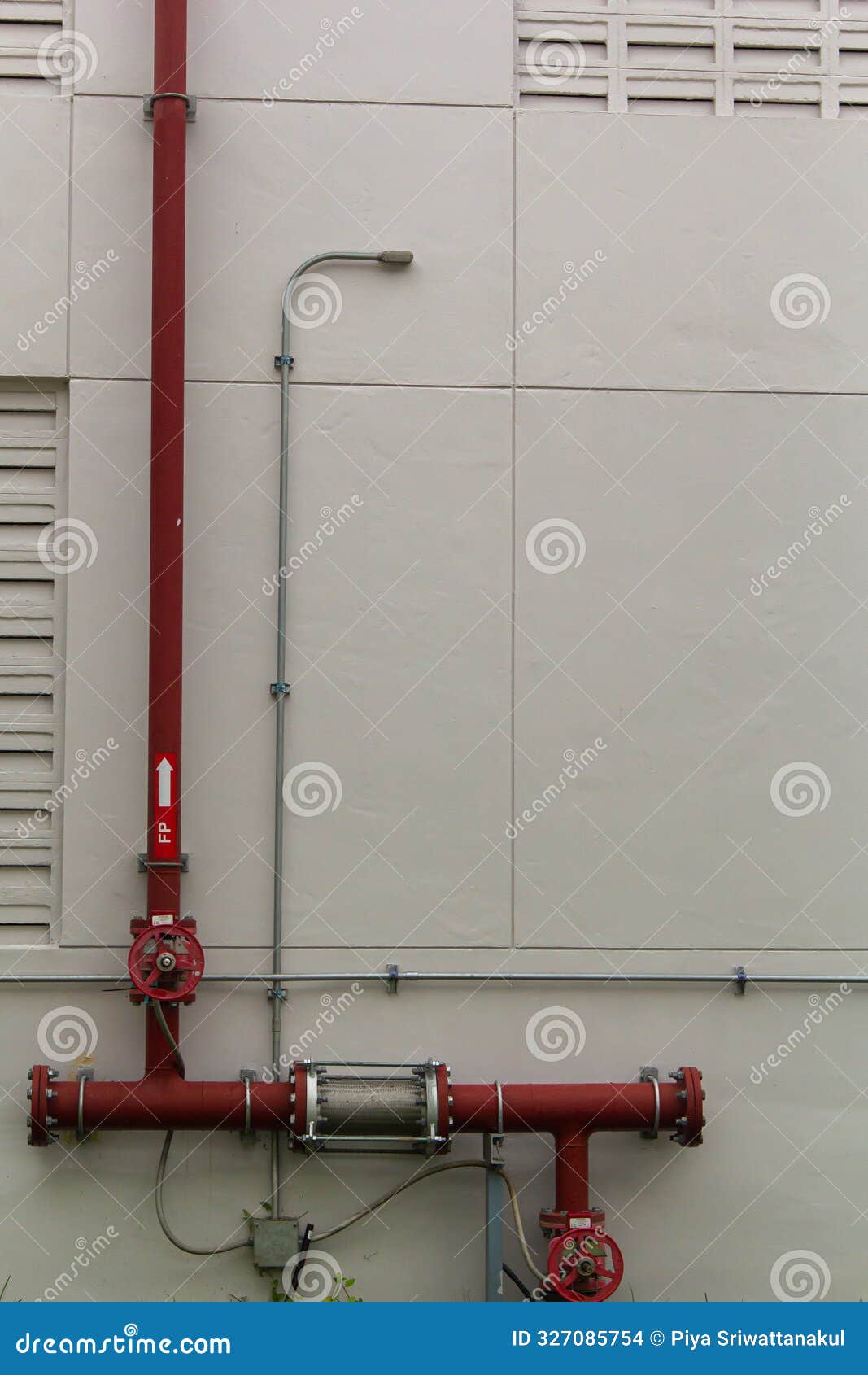 Fire Protection System and Equipments Stock Photo - Image of industry ...