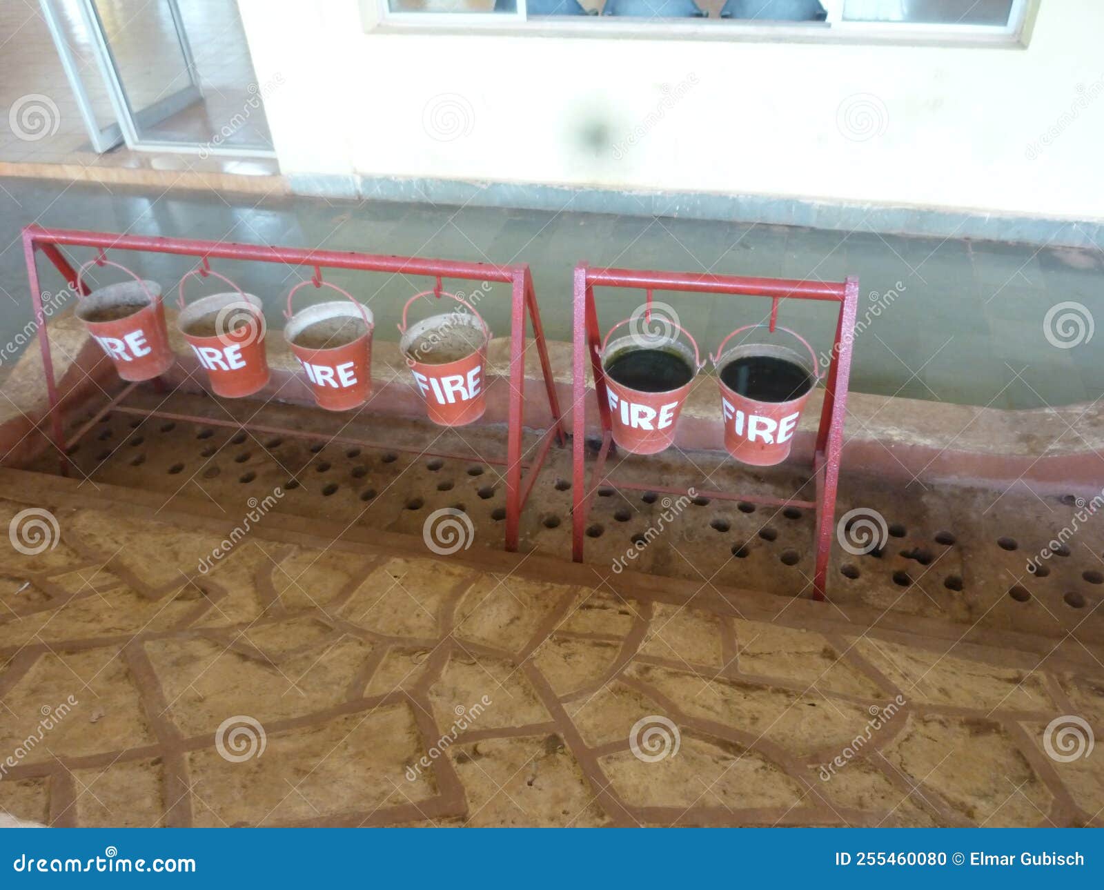 Fire Protection To Prevent the Outbreak of Fire Stock Photo - Image of ...