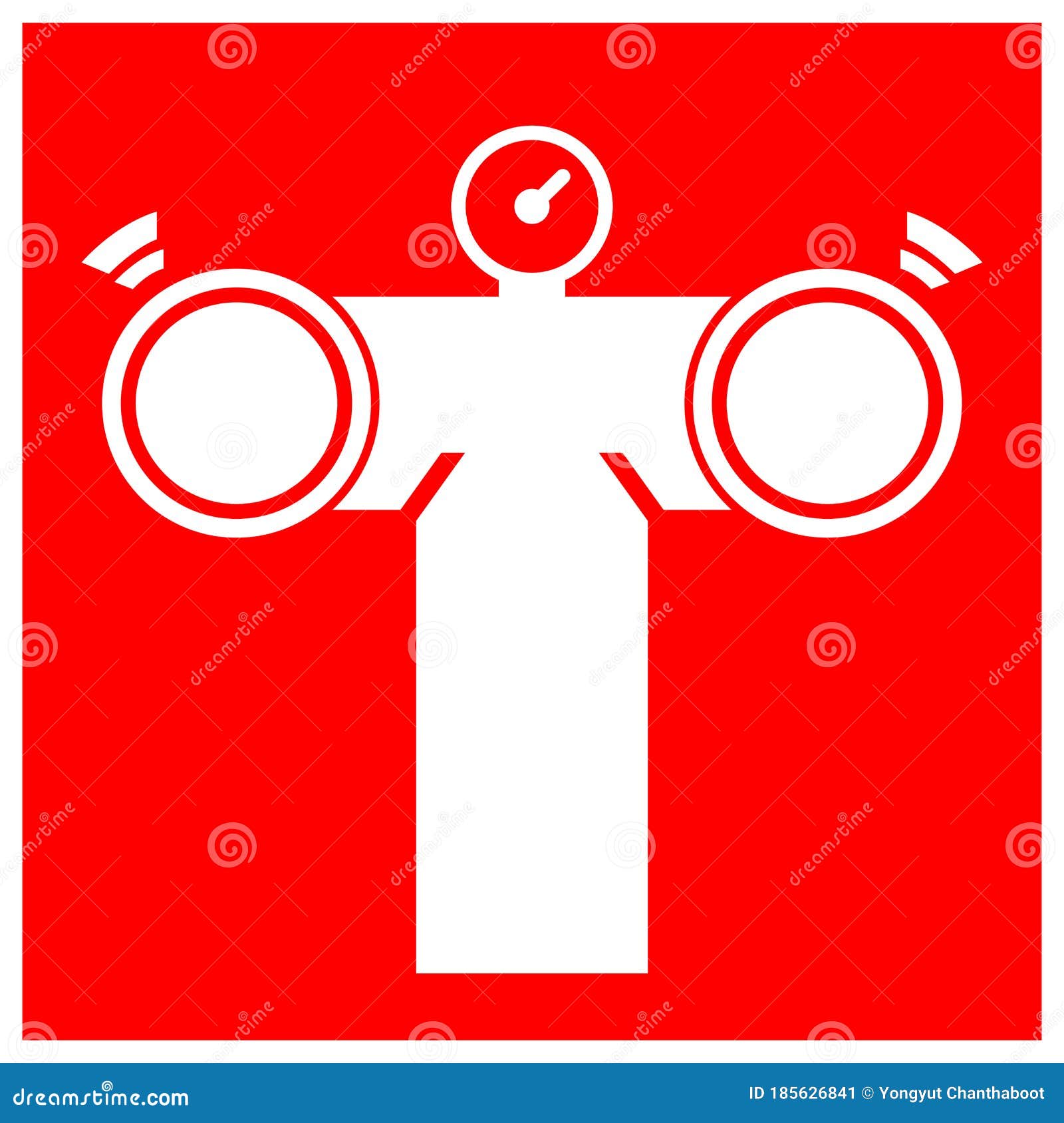 Fire Pump Connection Symbol Sign ,Vector Illustration, Isolate on White ...